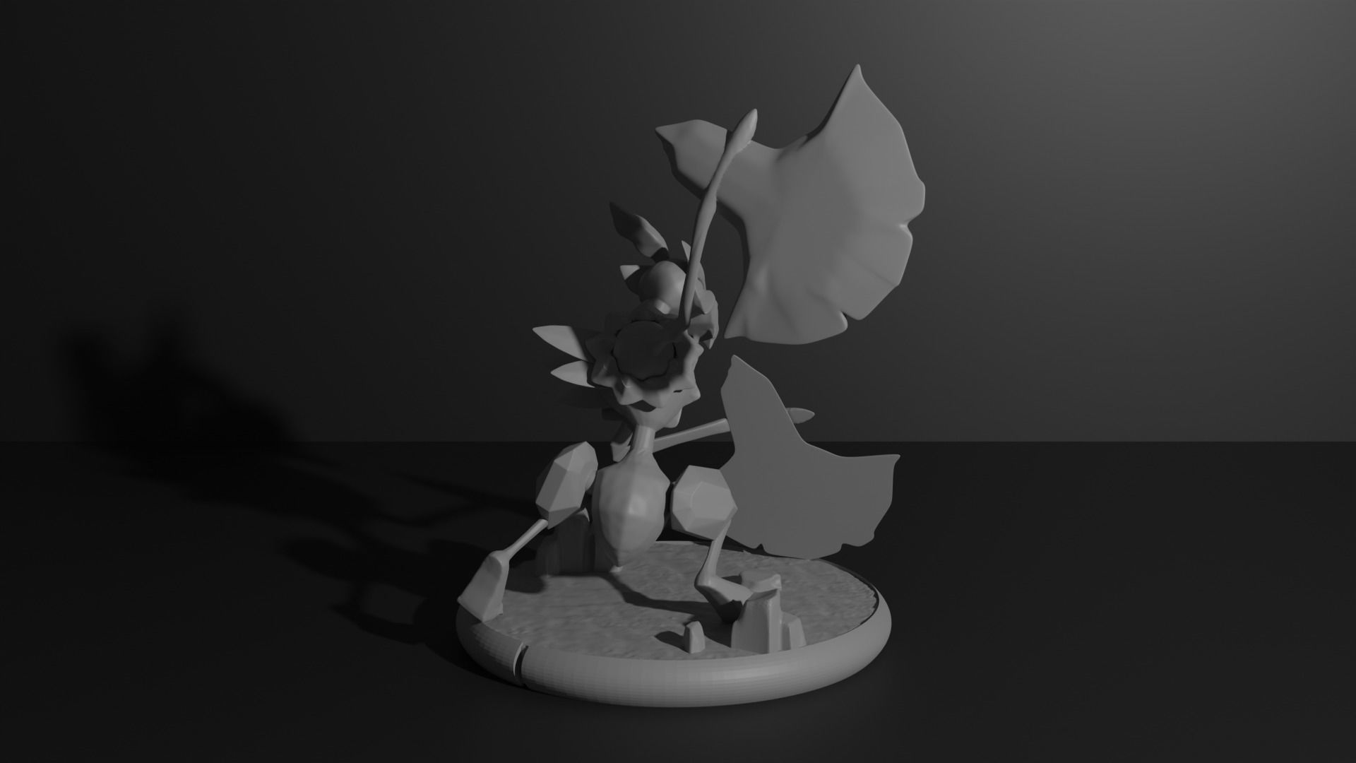 Kleavor pokemon 3D print model 3D model 3D printable | CGTrader