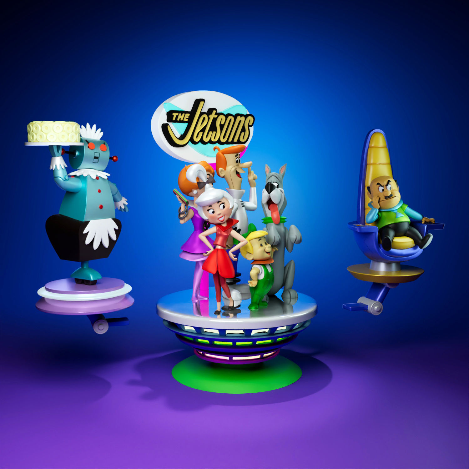 THE JETSONS - EXTEND VERSION 3D model 3D printable | CGTrader