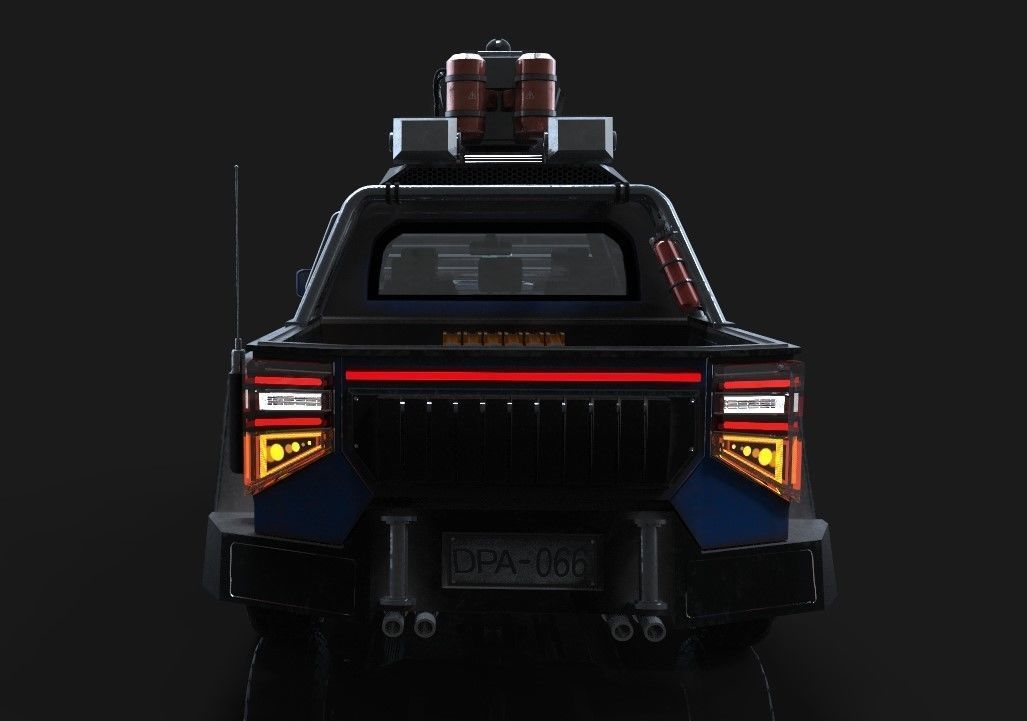 3D model Vehicle spectre VR / AR / low-poly | CGTrader