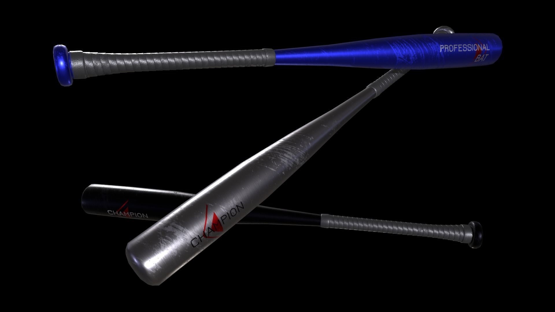 3D model Professional Baseball Bat VR / AR / low-poly | CGTrader