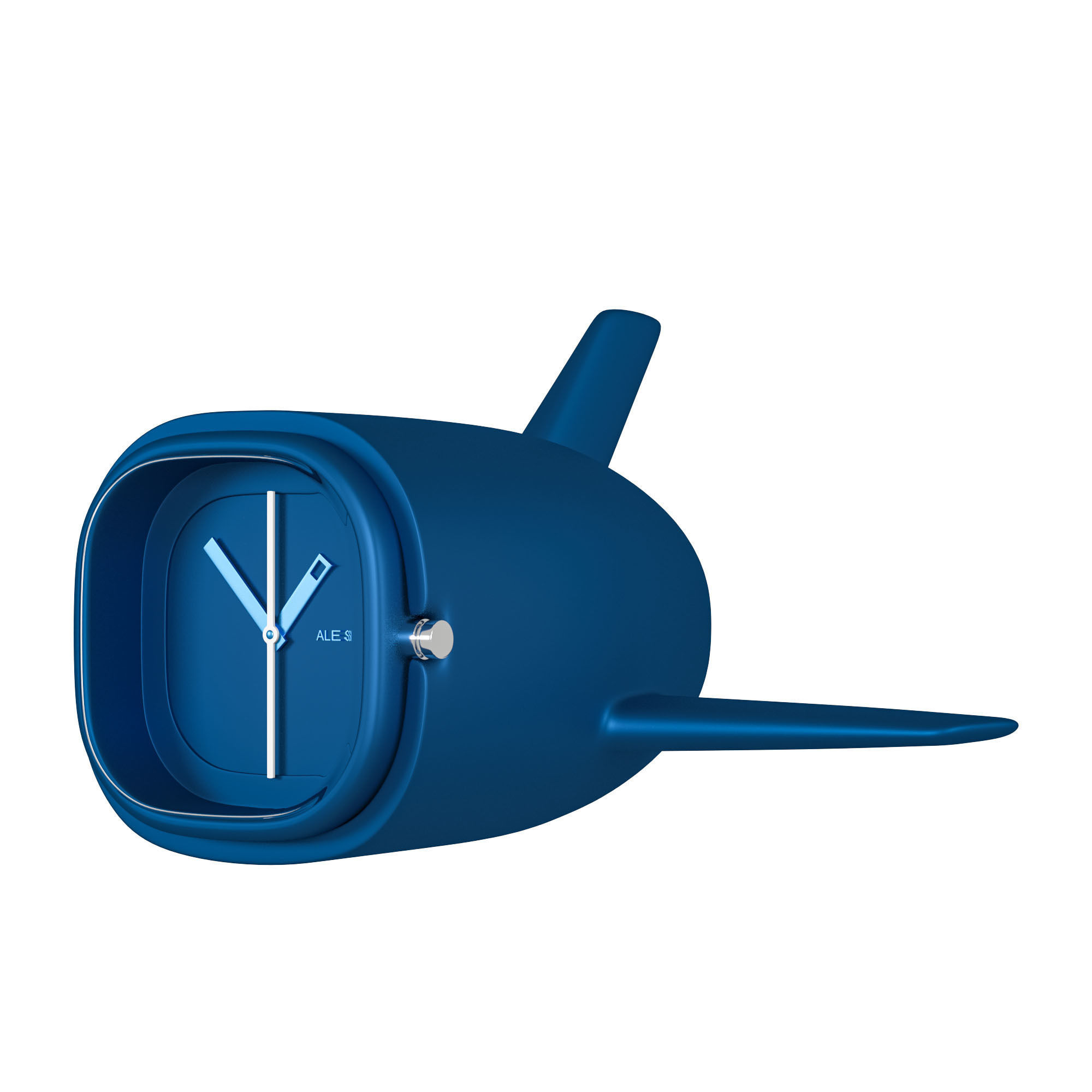 3D model Alessi2 clock with penguin and scythe VR / AR / low-poly ...