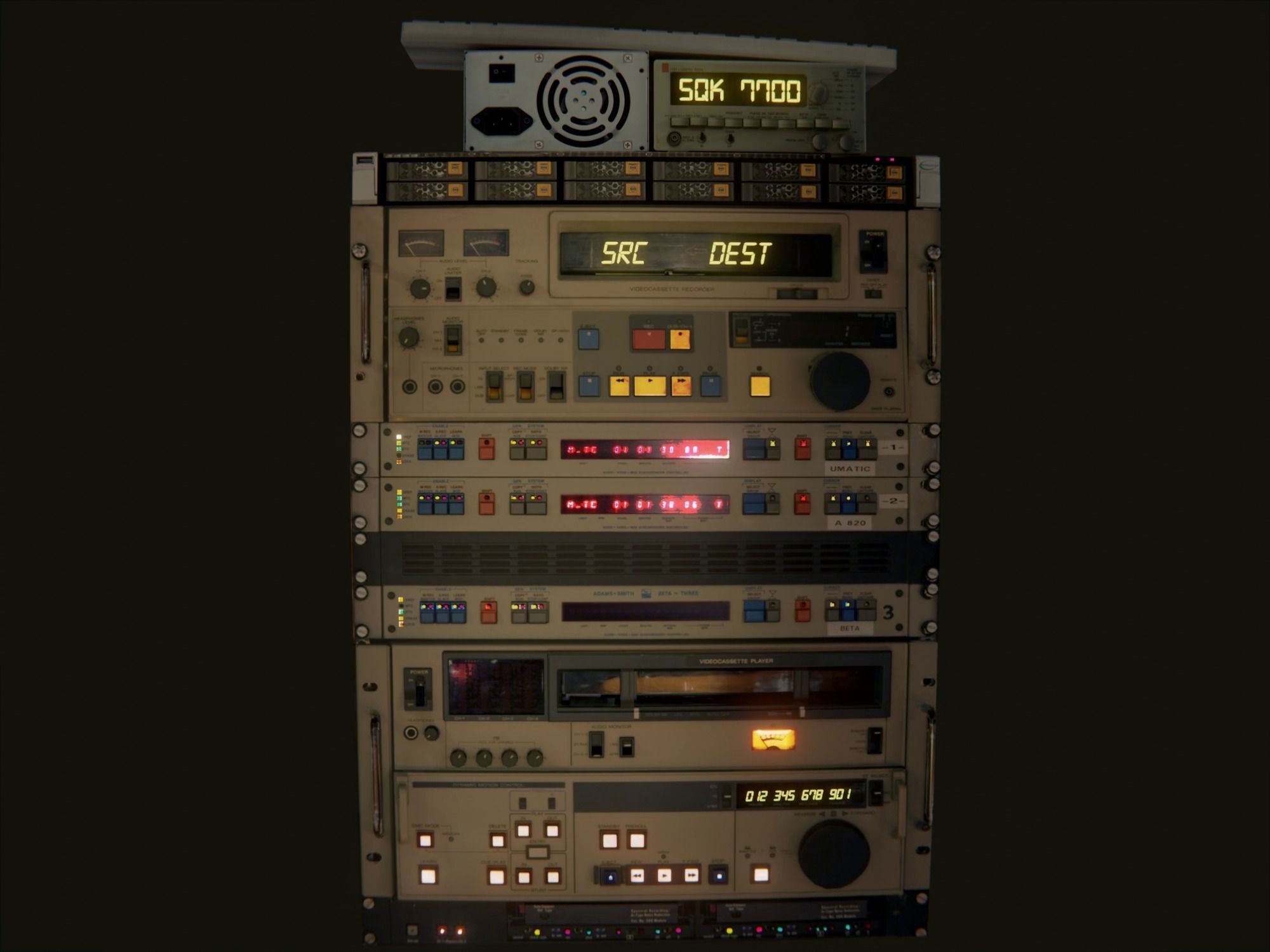 Misc 3D Computer Server Rack Assets free 3D model | CGTrader