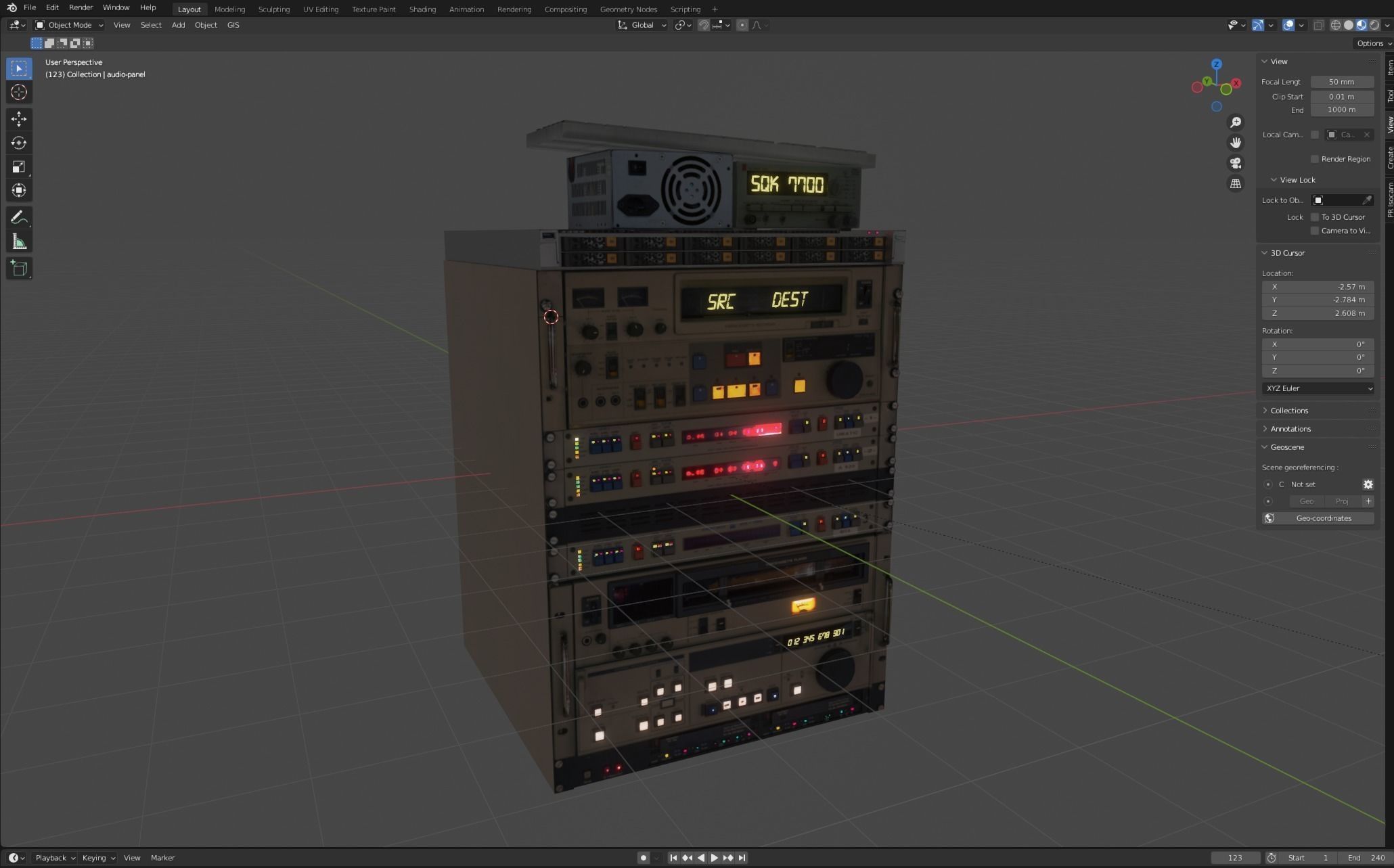 Misc 3D Computer Server Rack Assets free 3D model | CGTrader