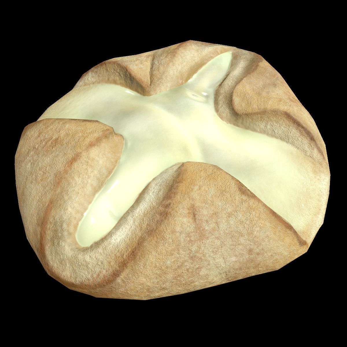 Danish Cheese Pastry free VR / AR / low-poly 3D model | CGTrader