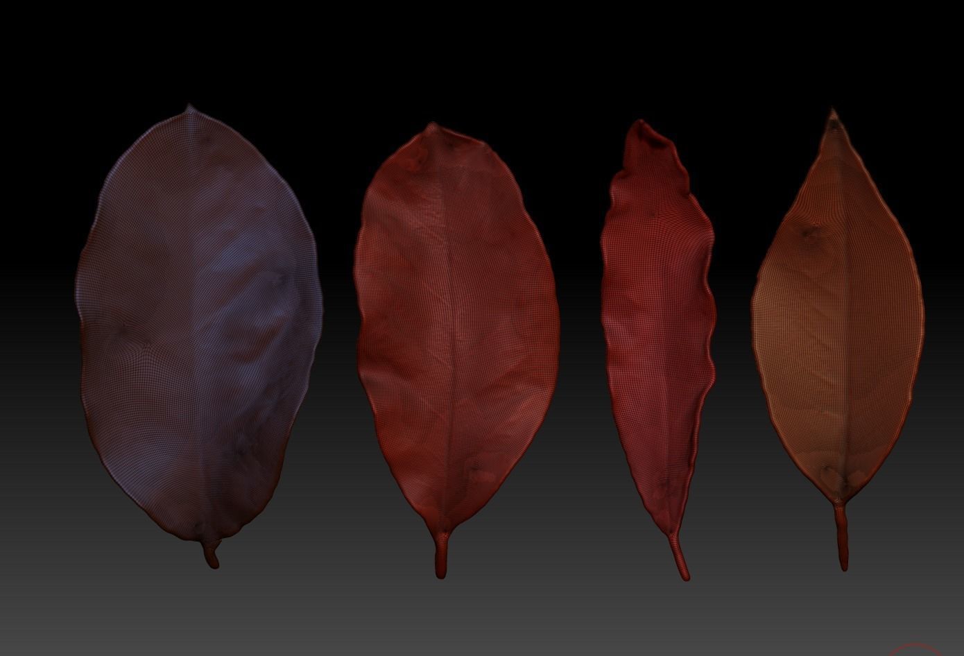 3D printing leaves Withered leaves Autumn leaves Leaf sculpture 3D ...