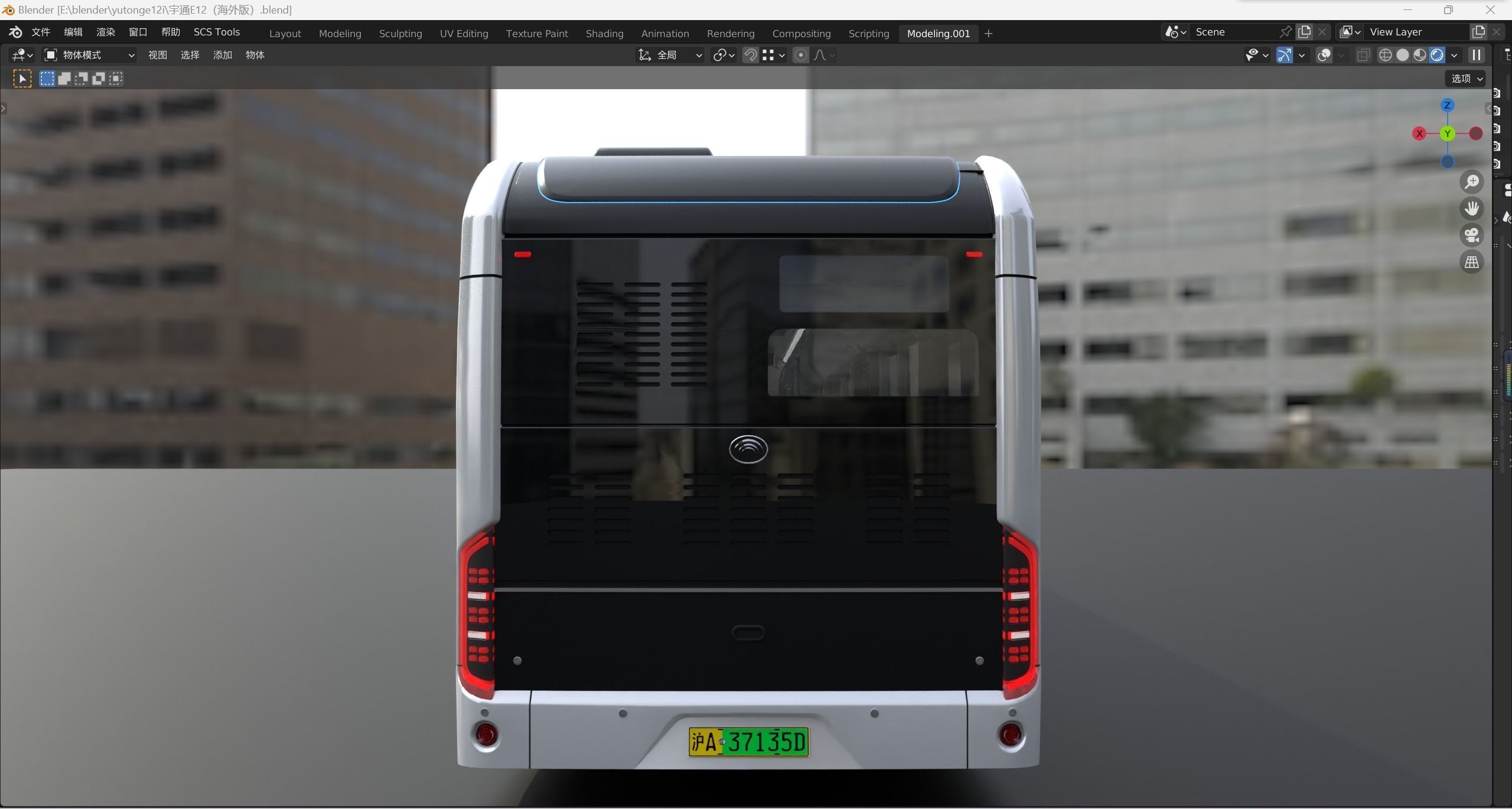 yutong E12 3dbus 3D 3D model | CGTrader
