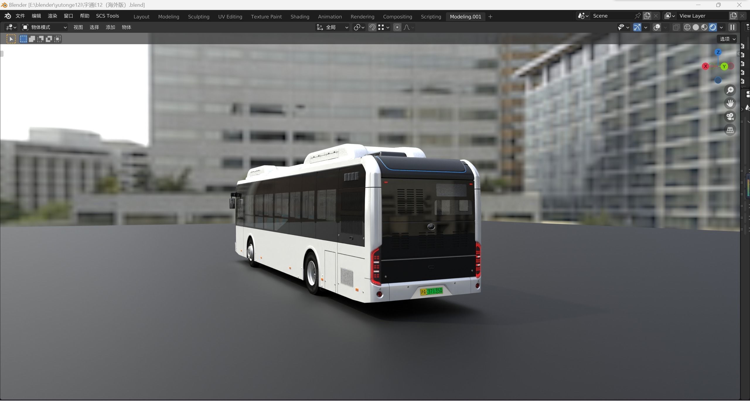 yutong E12 3dbus 3D 3D model | CGTrader