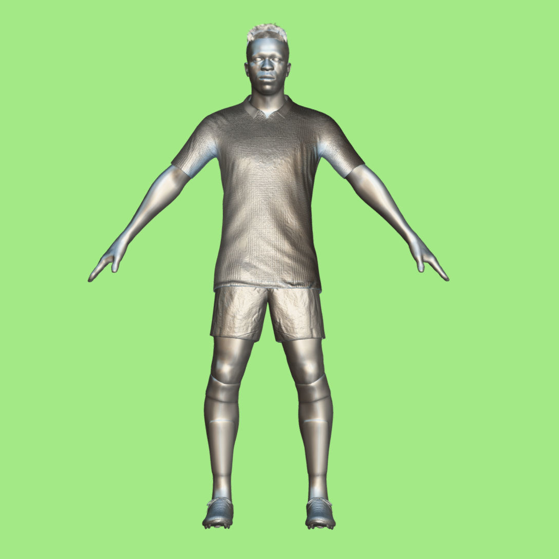 T-P Rigged Vinicius Real Madrid 2023 3D model animated rigged | CGTrader