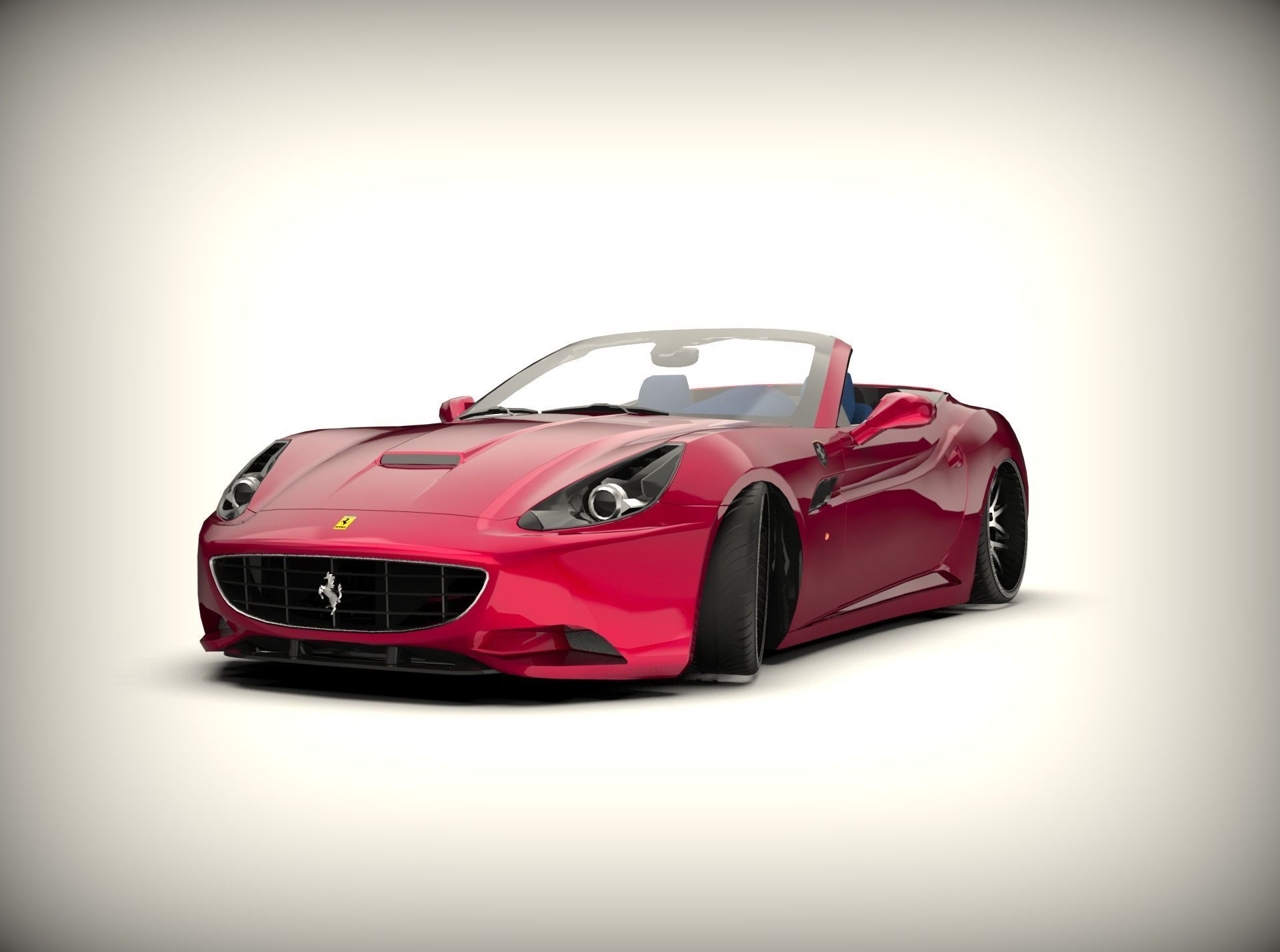 Ferrari California Car 3D Model 3D model | CGTrader