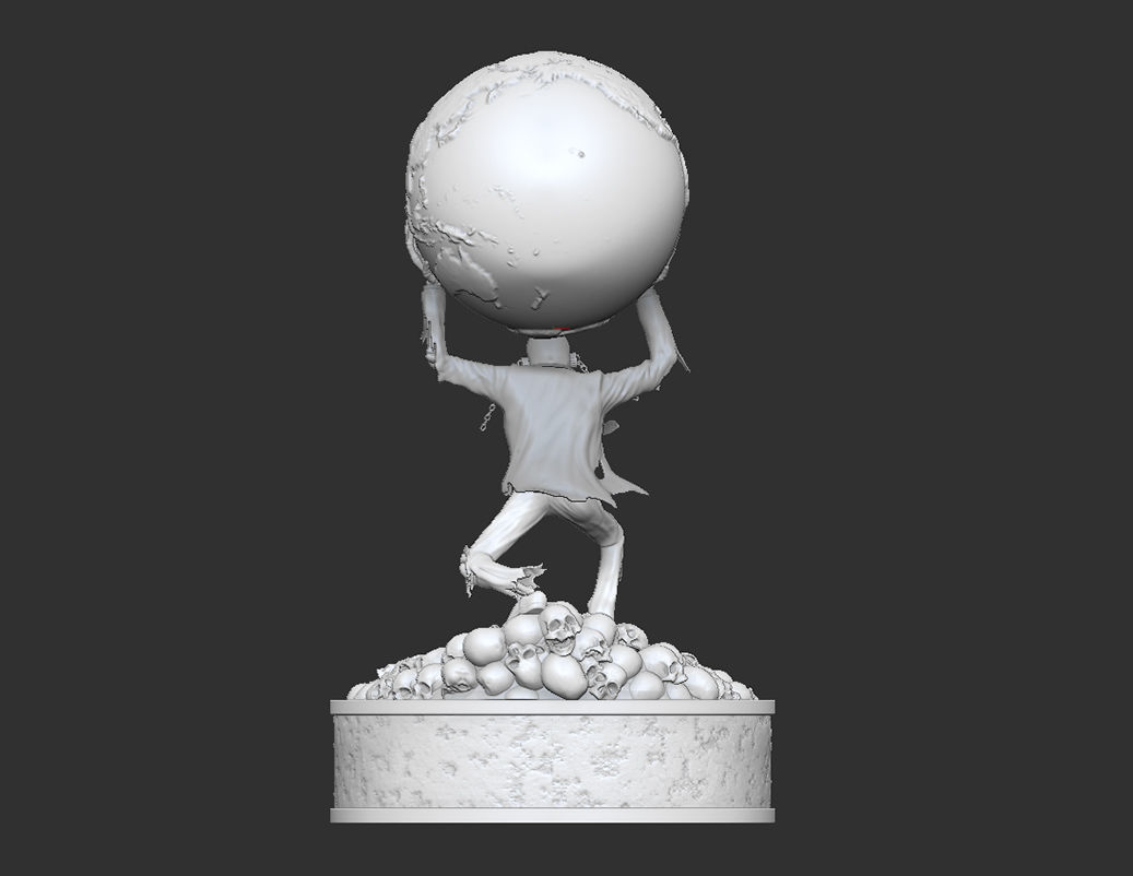 The Rattlehead Megadeth maskot 3D model 3D printable | CGTrader