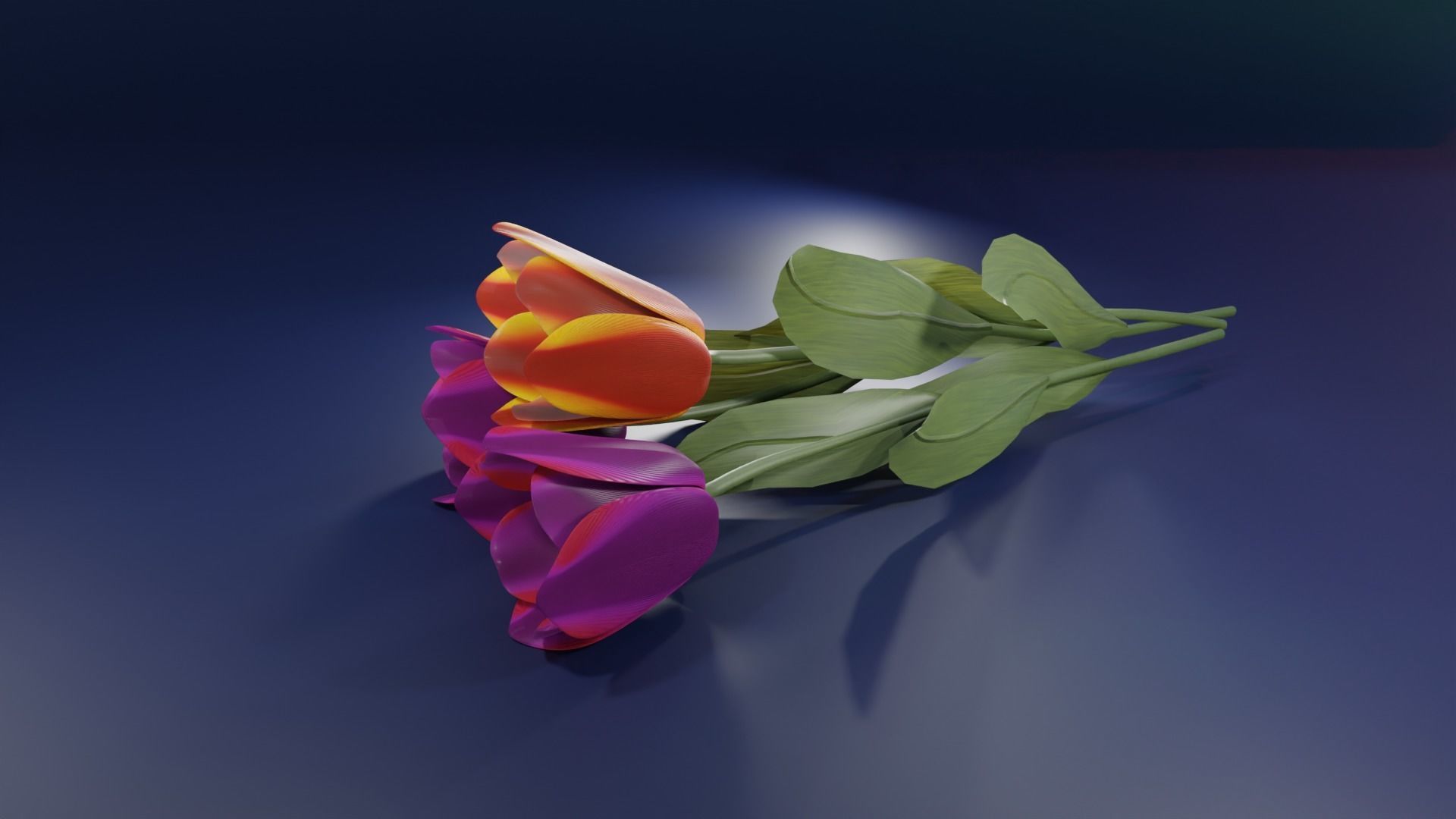 Free flowers for the holiday free 3D model | CGTrader