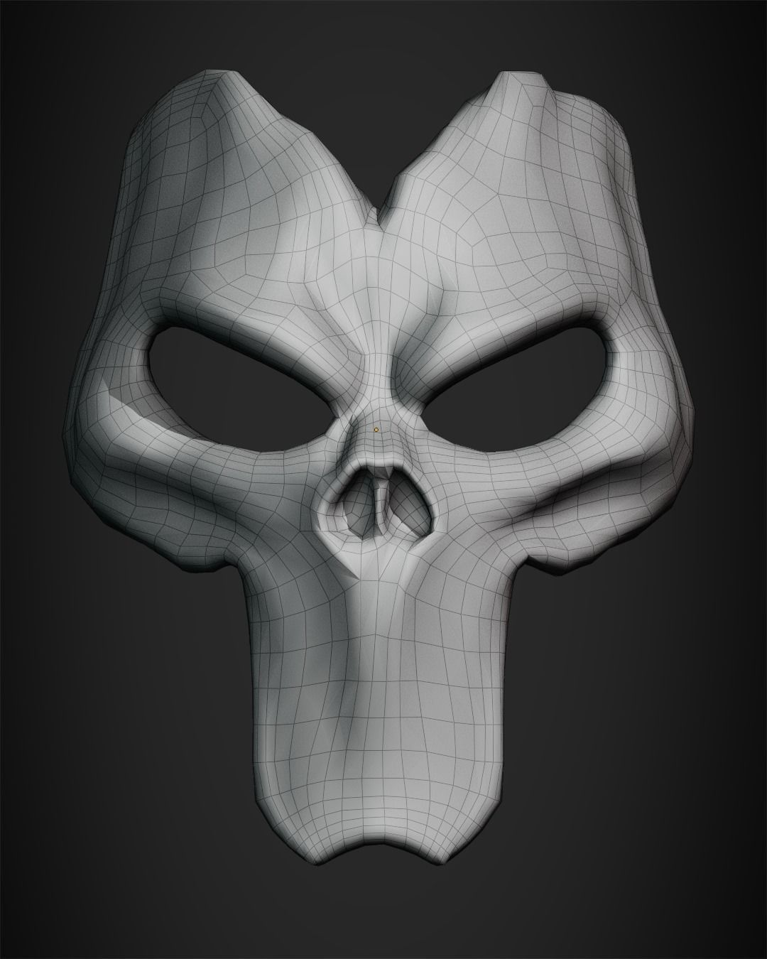 Darksiders II Death Mask for Cosplay 3D model 3D printable | CGTrader