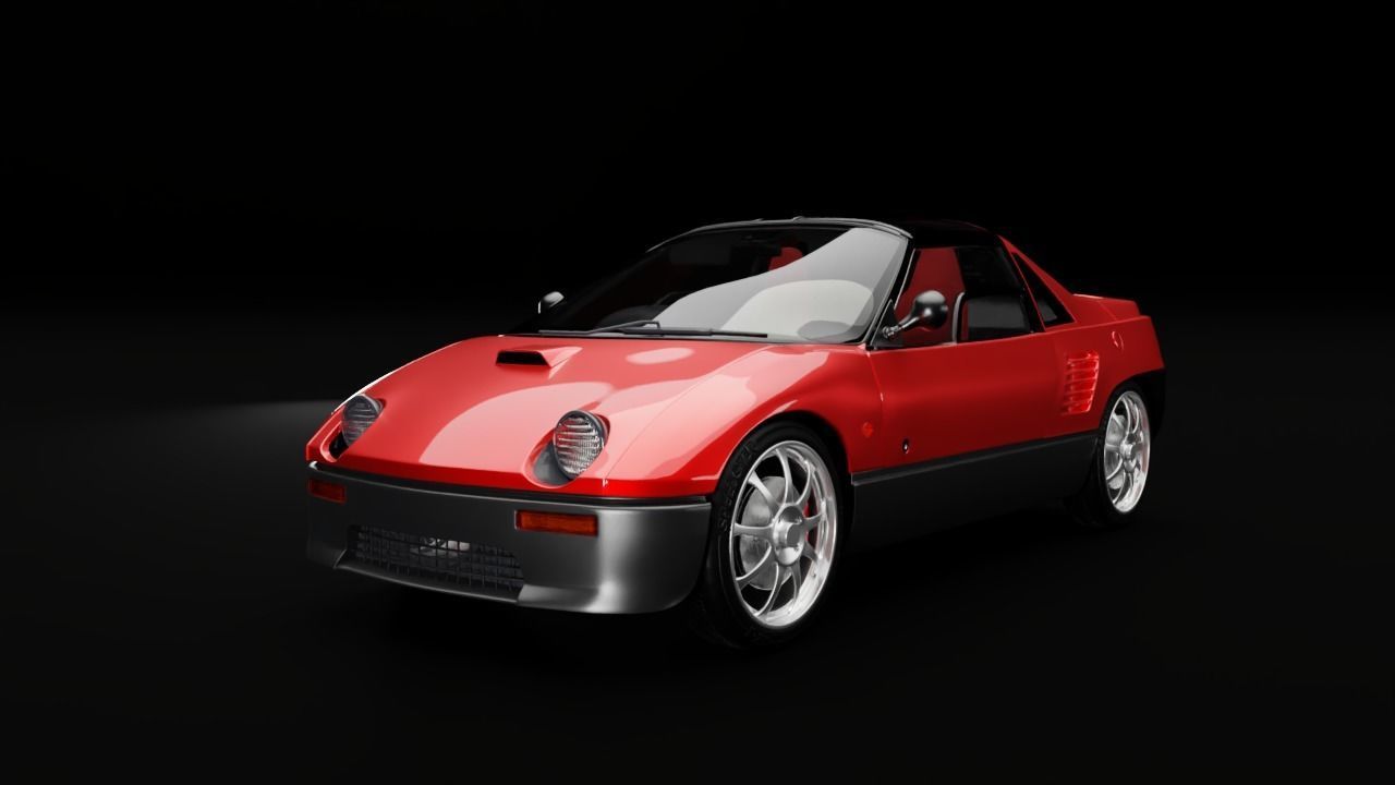 Mazda Autozam Az-1 Car 3d Model free 3D model | CGTrader