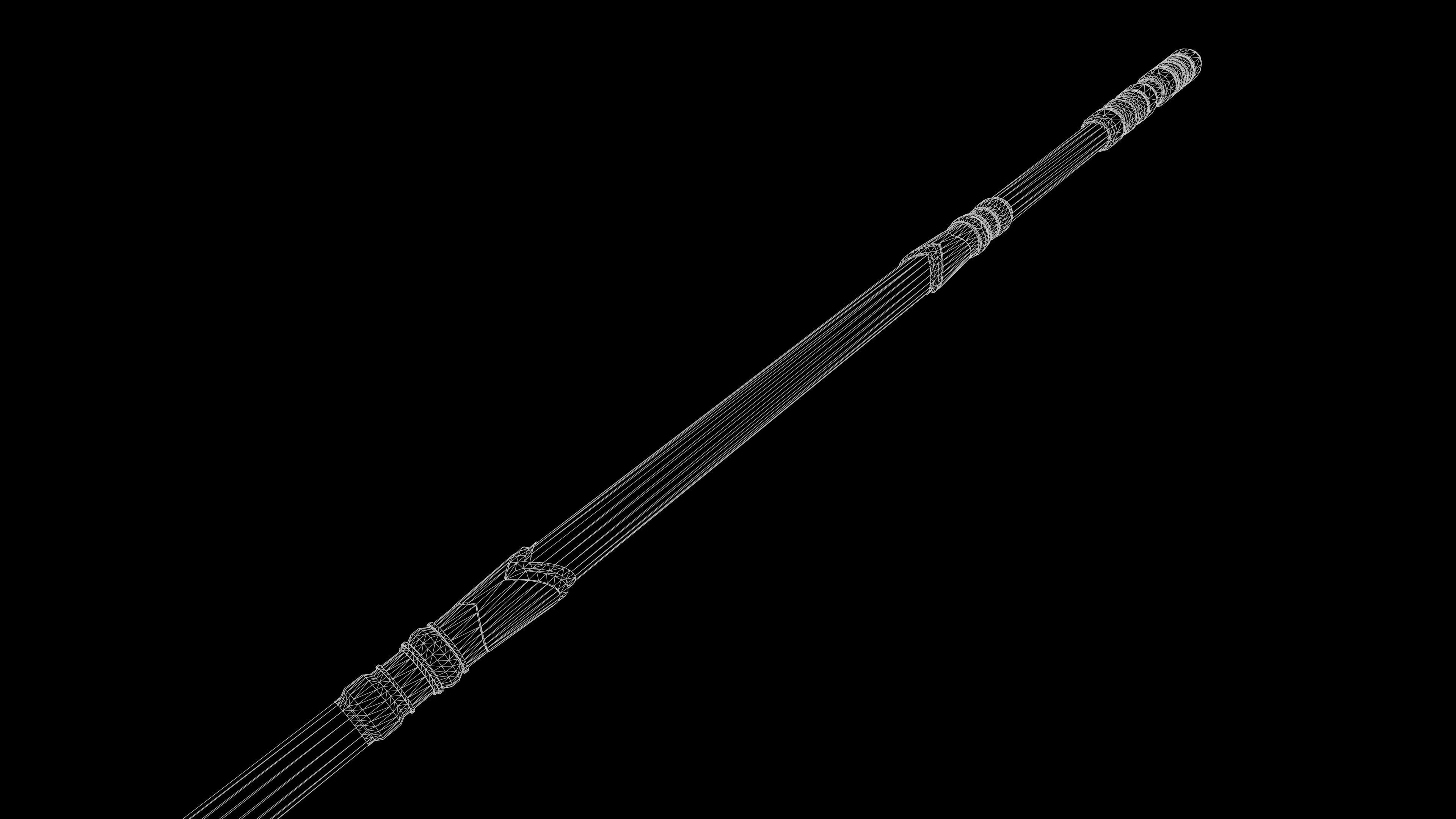 3D model Medieval Halberd Melee Weapon VR / AR / low-poly | CGTrader