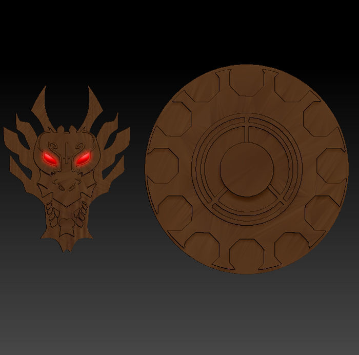 Shendu Ornament Frame - The Adventures of Jackie Chan 3D model 3D ...