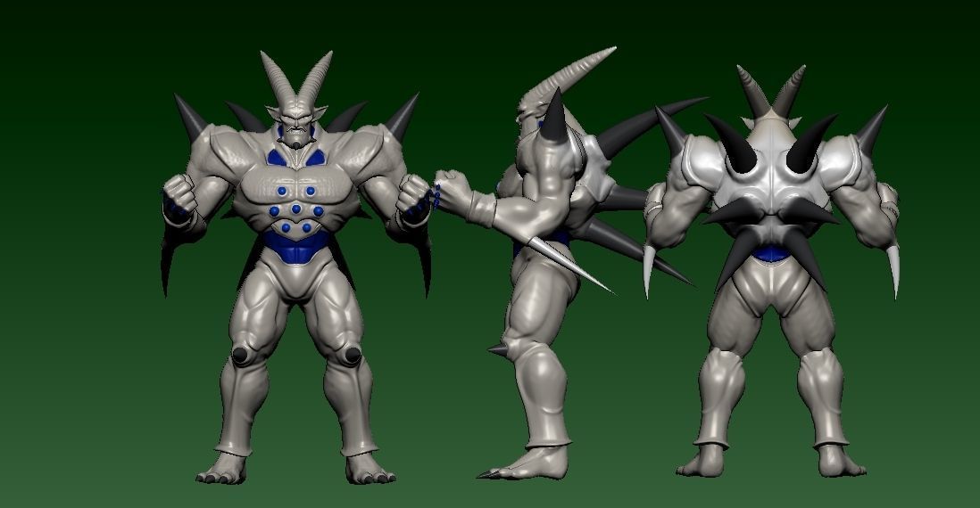 SHENRON - DRAGONBALL -3D PRINT MODEL 3D model 3D printable | CGTrader