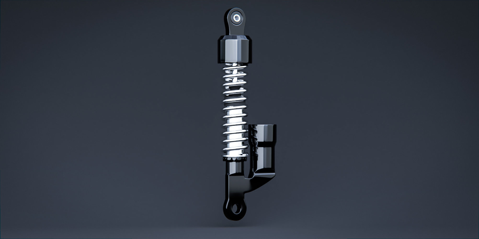 Suspension-Shock Absorber 3D model | CGTrader