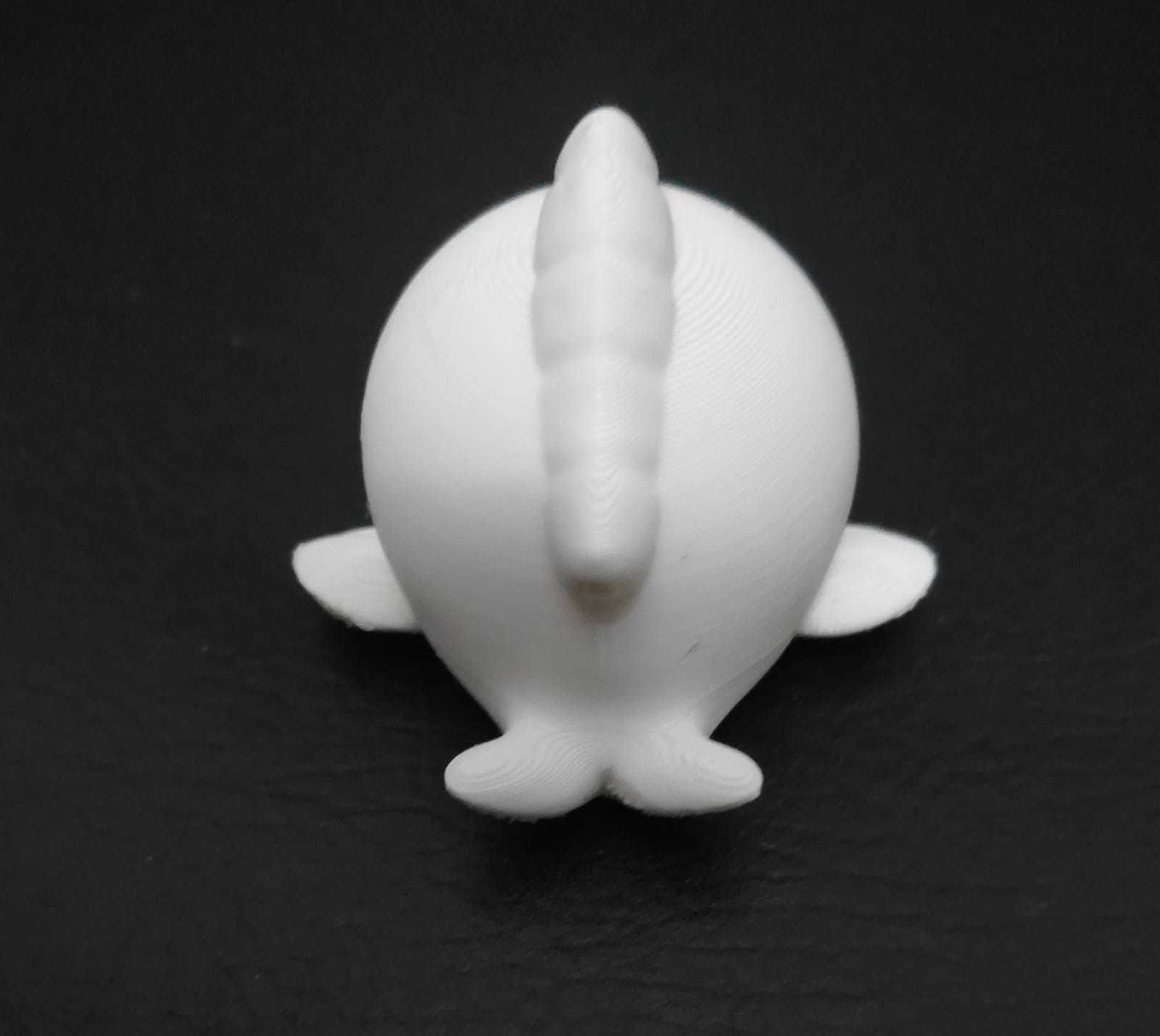 Round Fish 3D model 3D printable | CGTrader