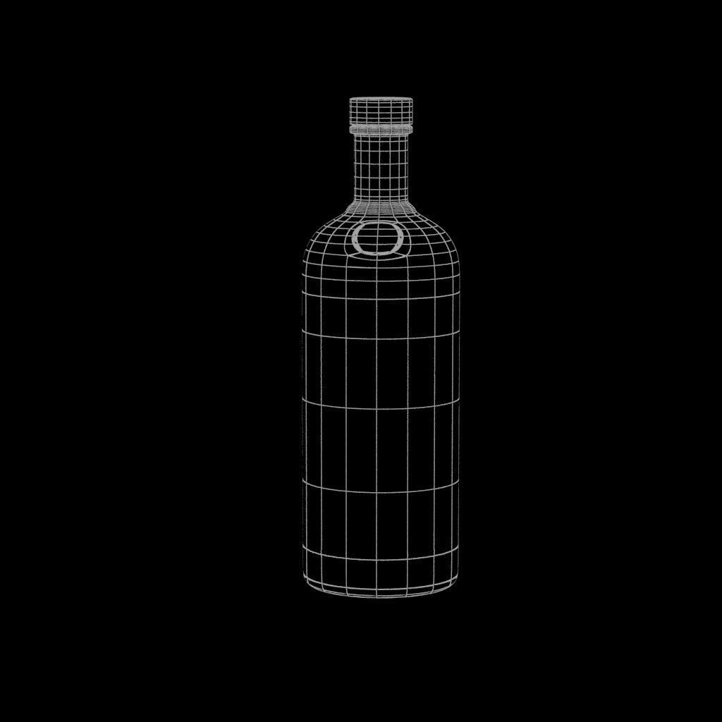 3D model Absolut Vodka 3D Model VR / AR / low-poly | CGTrader