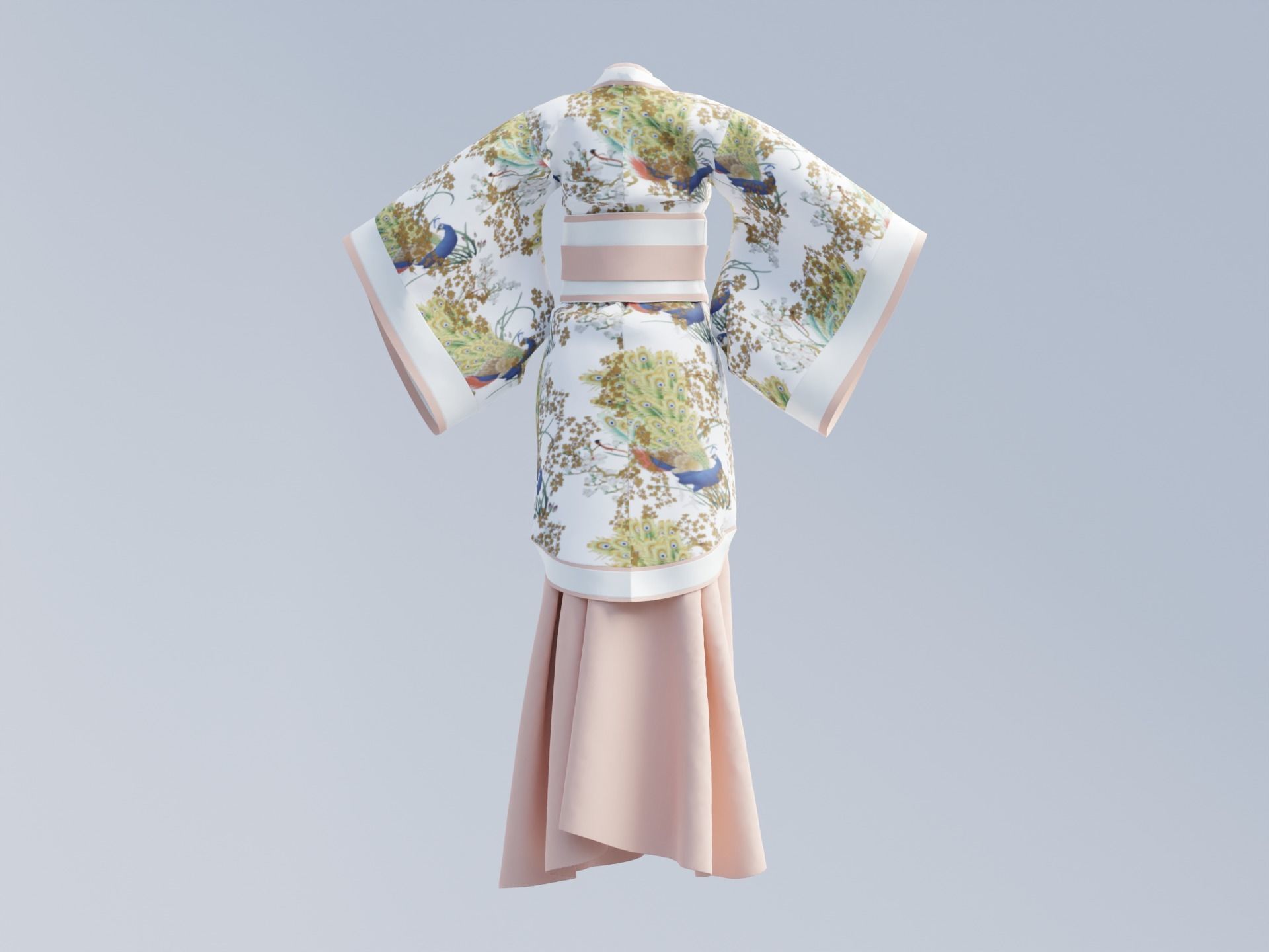 Hanfu Hanbok clothes 3D model 3D model | CGTrader
