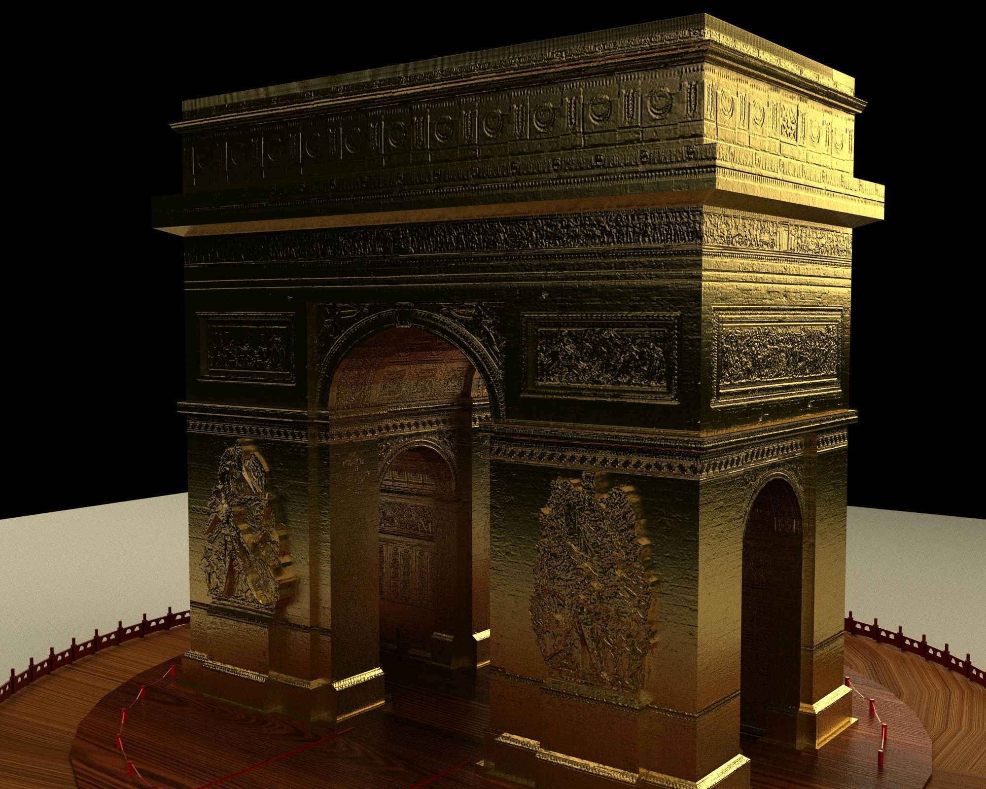 Arc de Triomphe 3D model | CGTrader
