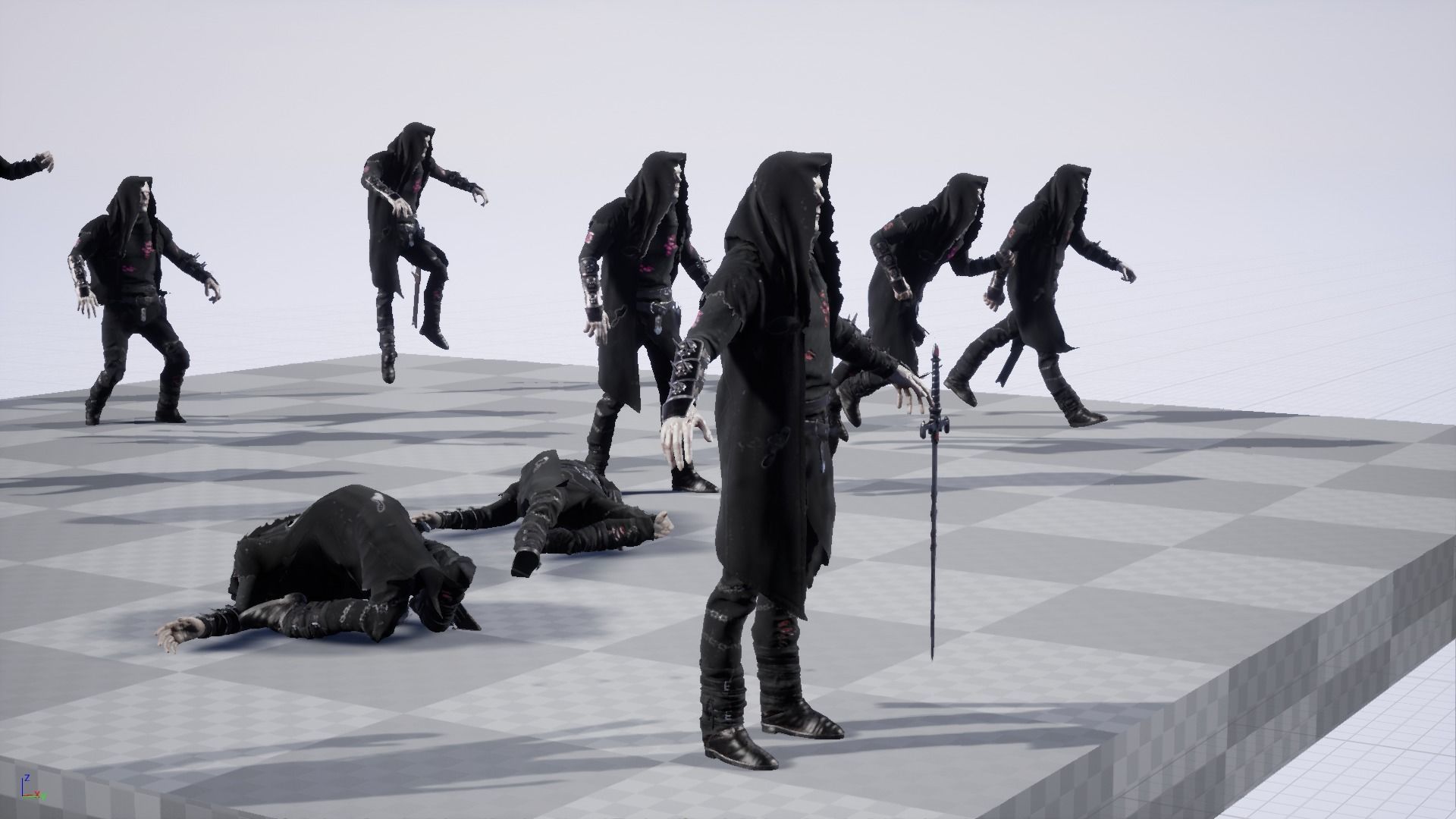 3D model Death with a sword VR / AR / low-poly | CGTrader
