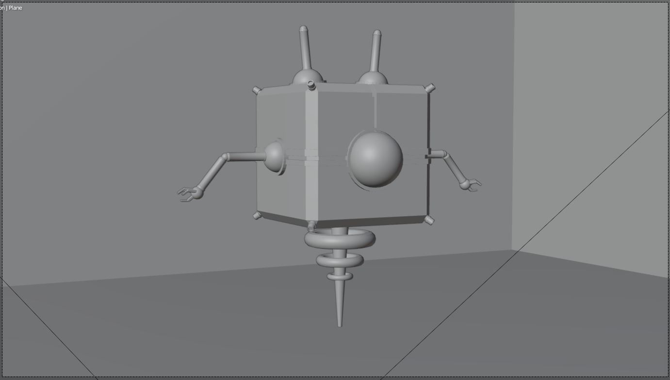 Ni Bot 3D model | CGTrader