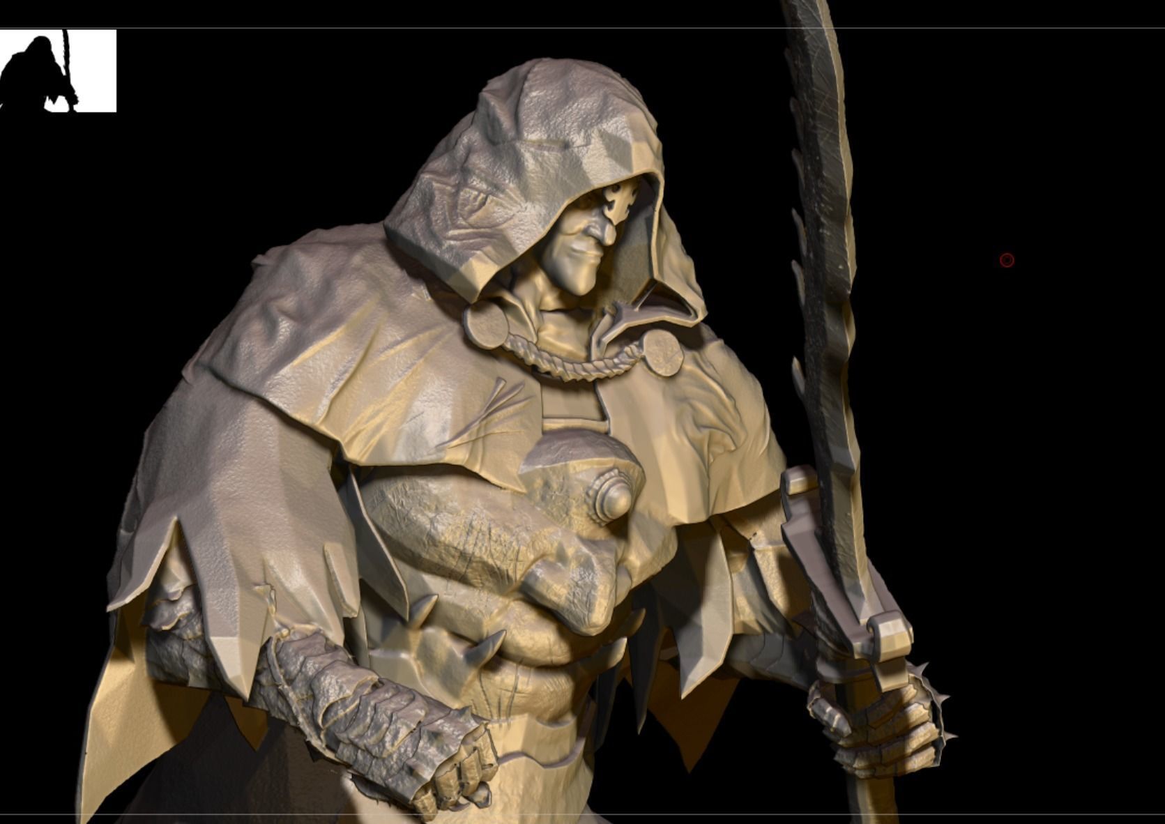 Elden ring Godskin Gurardian 3D model 3D printable | CGTrader
