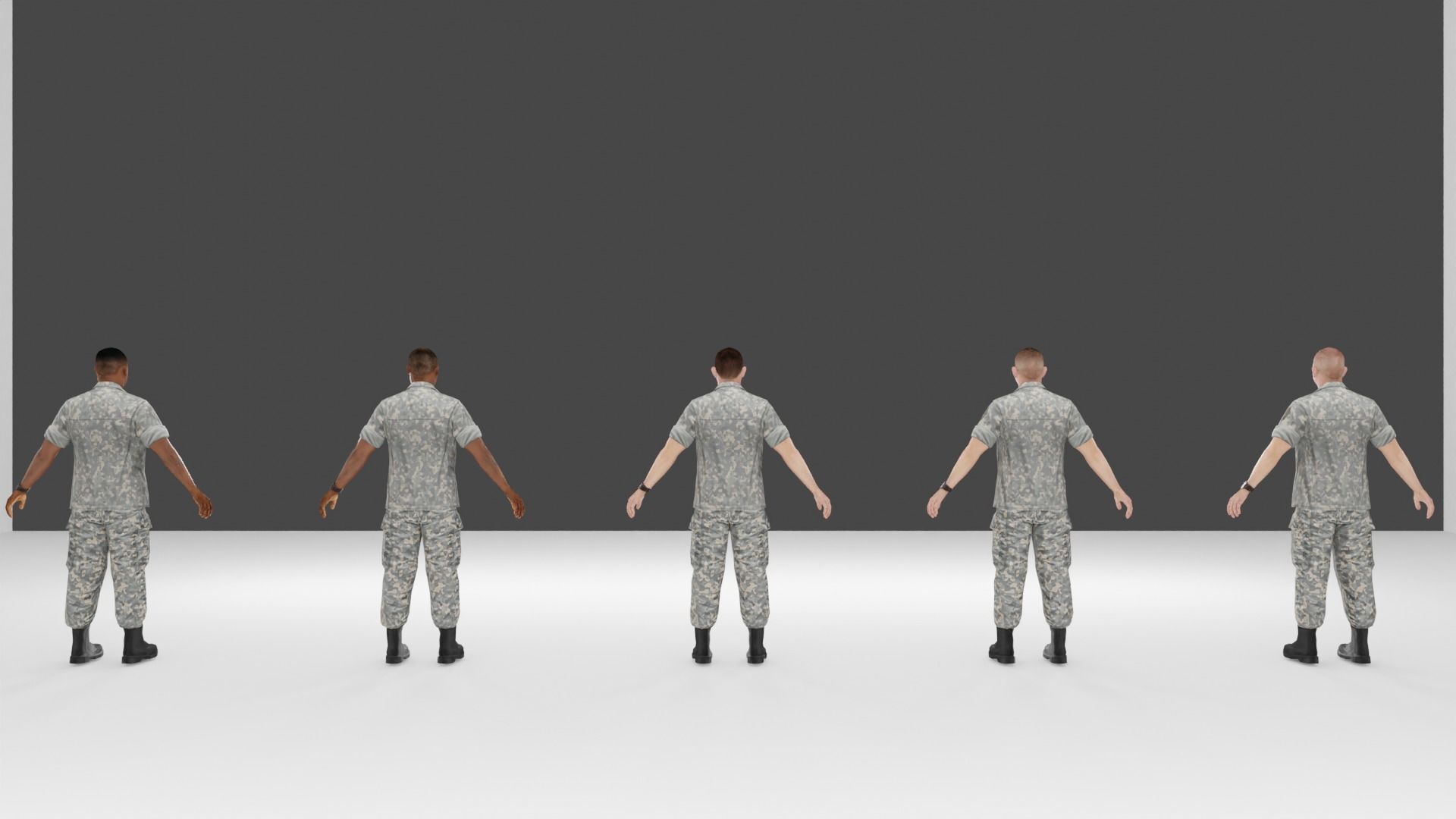 3D model Soldier Low-poly 3D model VR / AR / low-poly | CGTrader