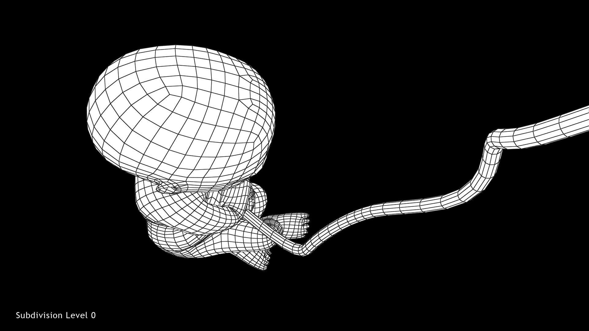 3D model 24 Weeks Human Fetus VR / AR / low-poly | CGTrader