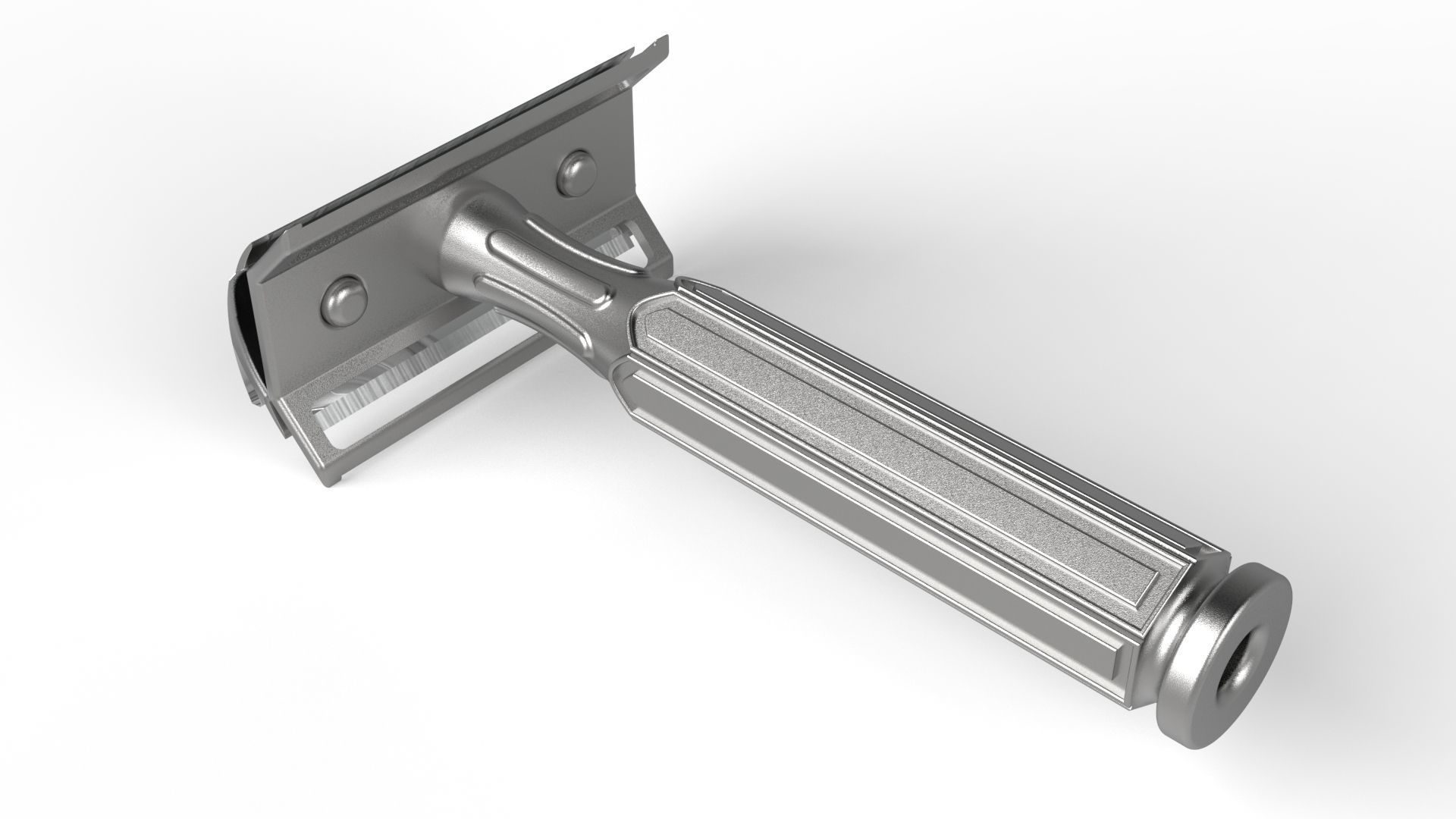 3D model NOSTALGIC SHAVING BLADE VR / AR / low-poly | CGTrader