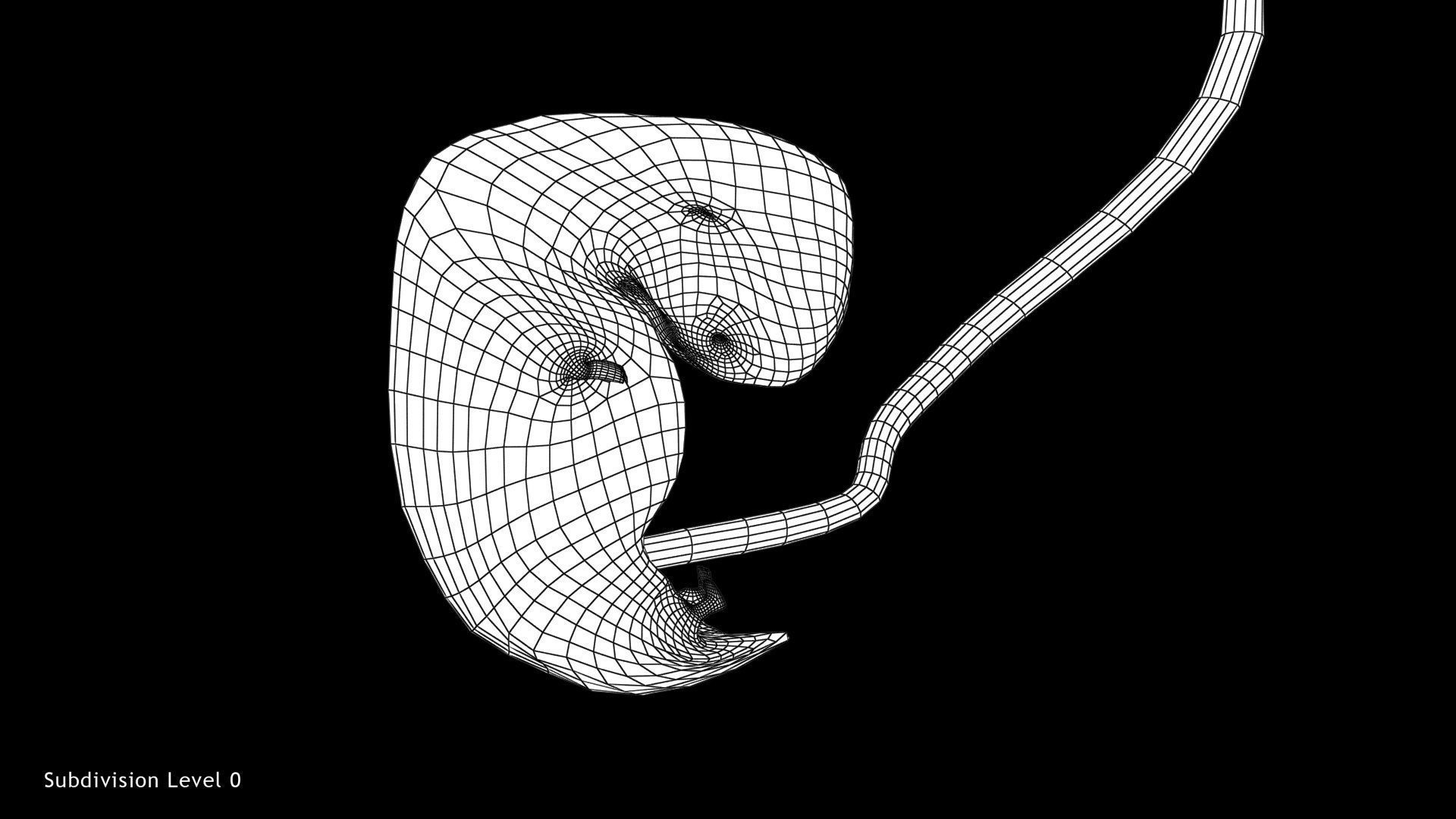 3D model 6 Weeks Human Fetus VR / AR / low-poly | CGTrader