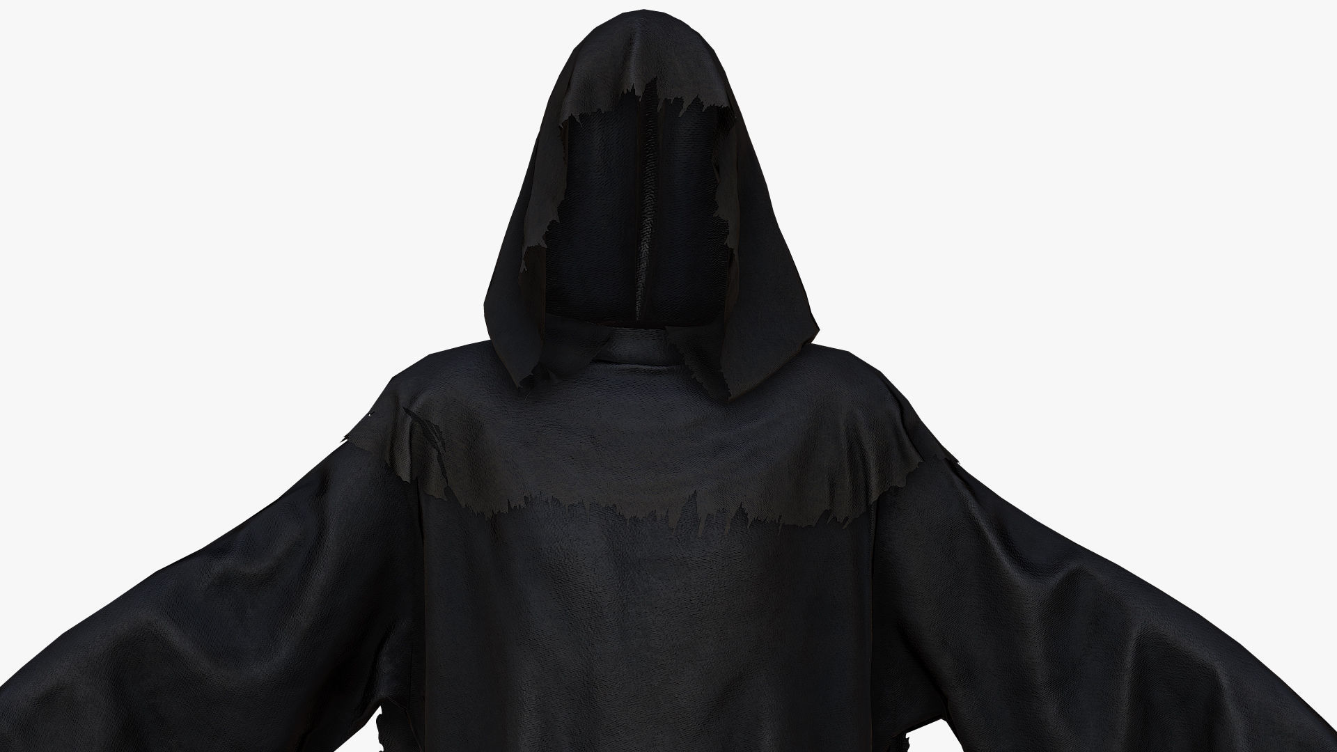 3D model Old Cloak dark VR / AR / low-poly | CGTrader