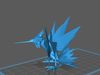 Zapdos pokemon 3D print model 3D model 3D printable | CGTrader