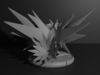Zapdos pokemon 3D print model 3D model 3D printable | CGTrader