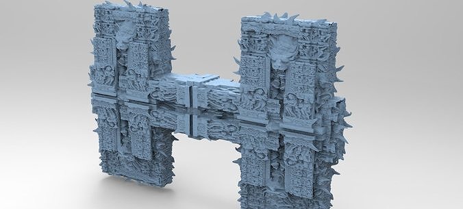 Babylonian Ancient Stone 5 3D model | CGTrader