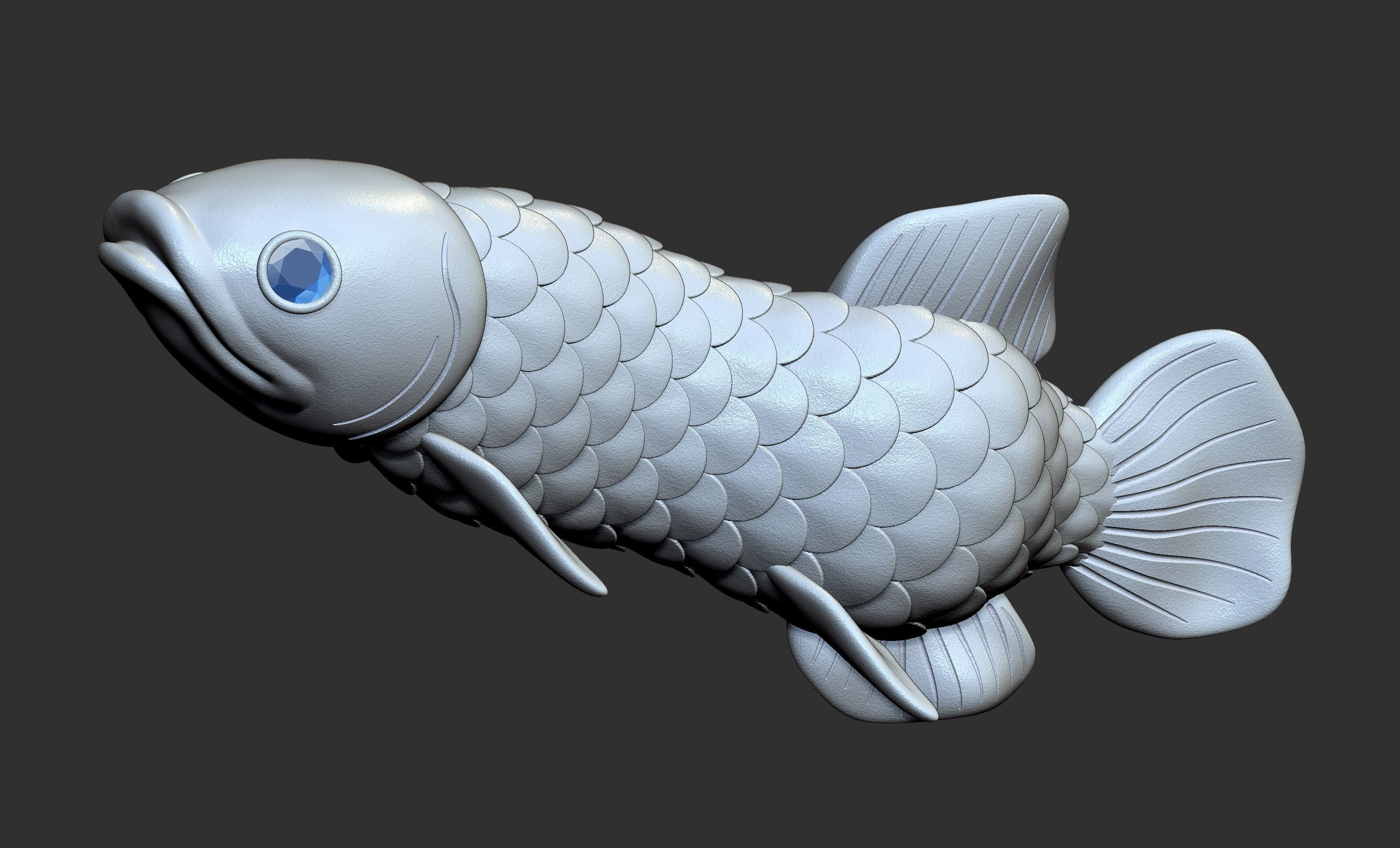 FIsh every year 3D model | CGTrader