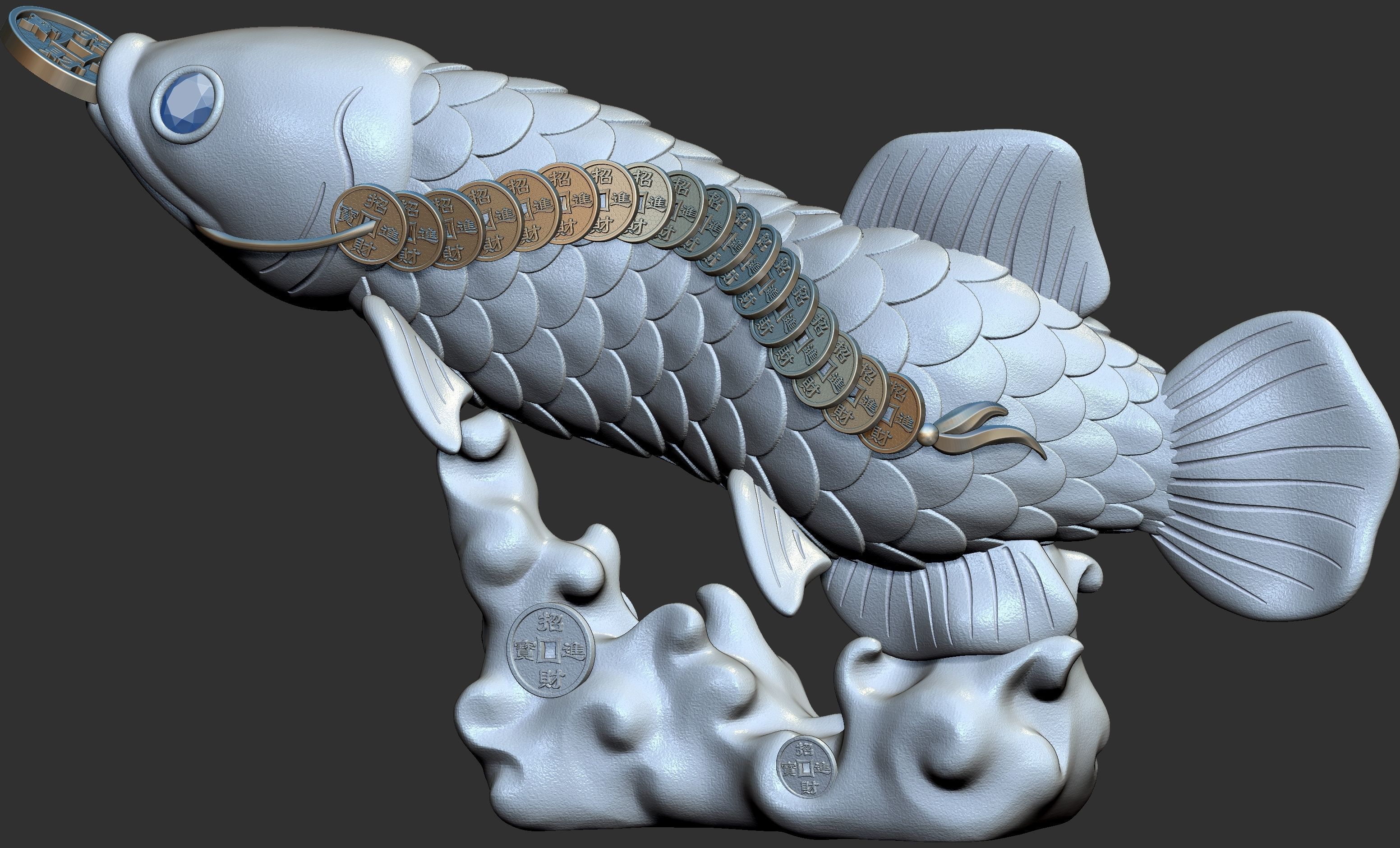 FIsh every year 3D model | CGTrader