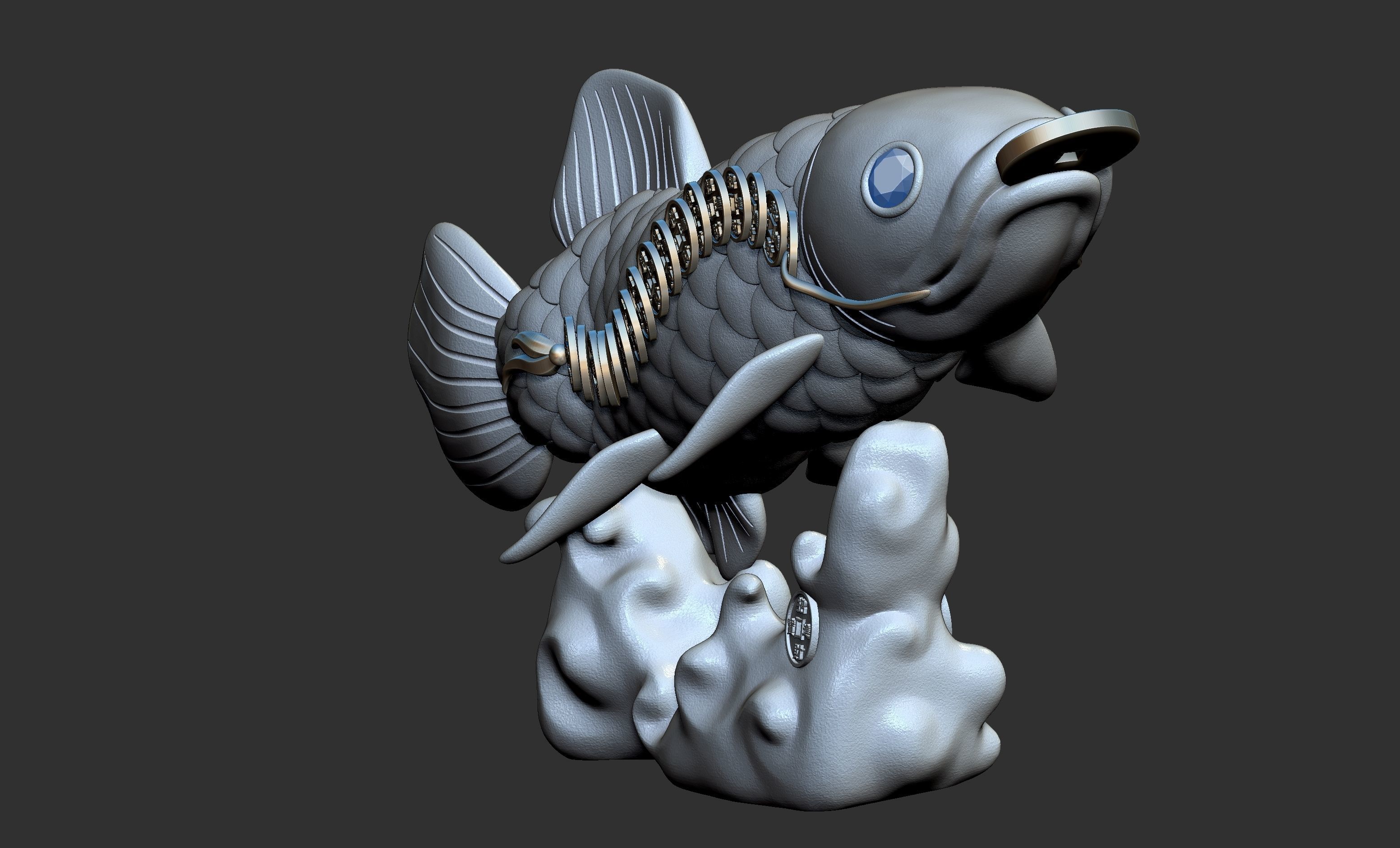FIsh every year 3D model | CGTrader