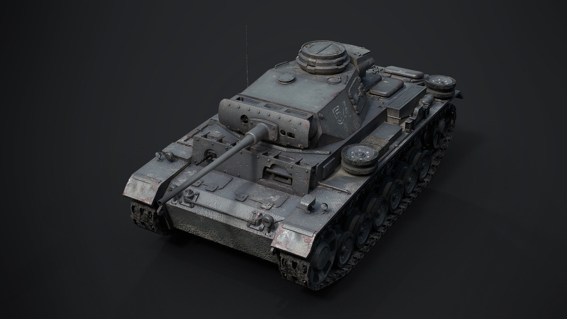 WW2 German Tank 3D Printed Collectible 3D model 3D printable | CGTrader