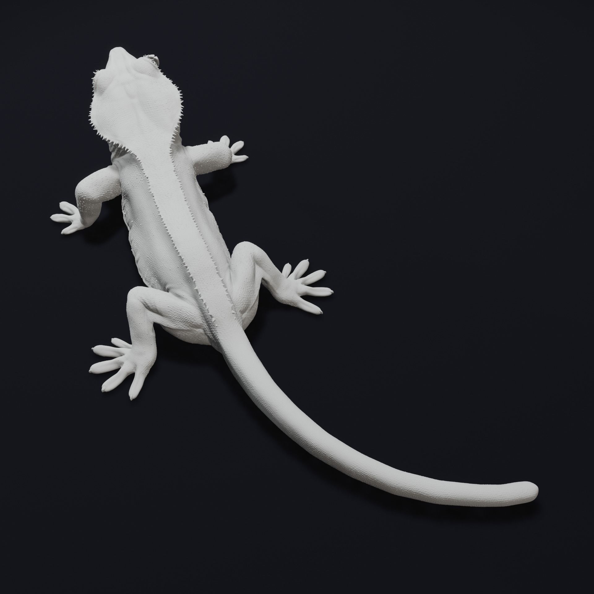 Crested Gecko Lizard Pet 3D Print Model 3D model 3D printable | CGTrader
