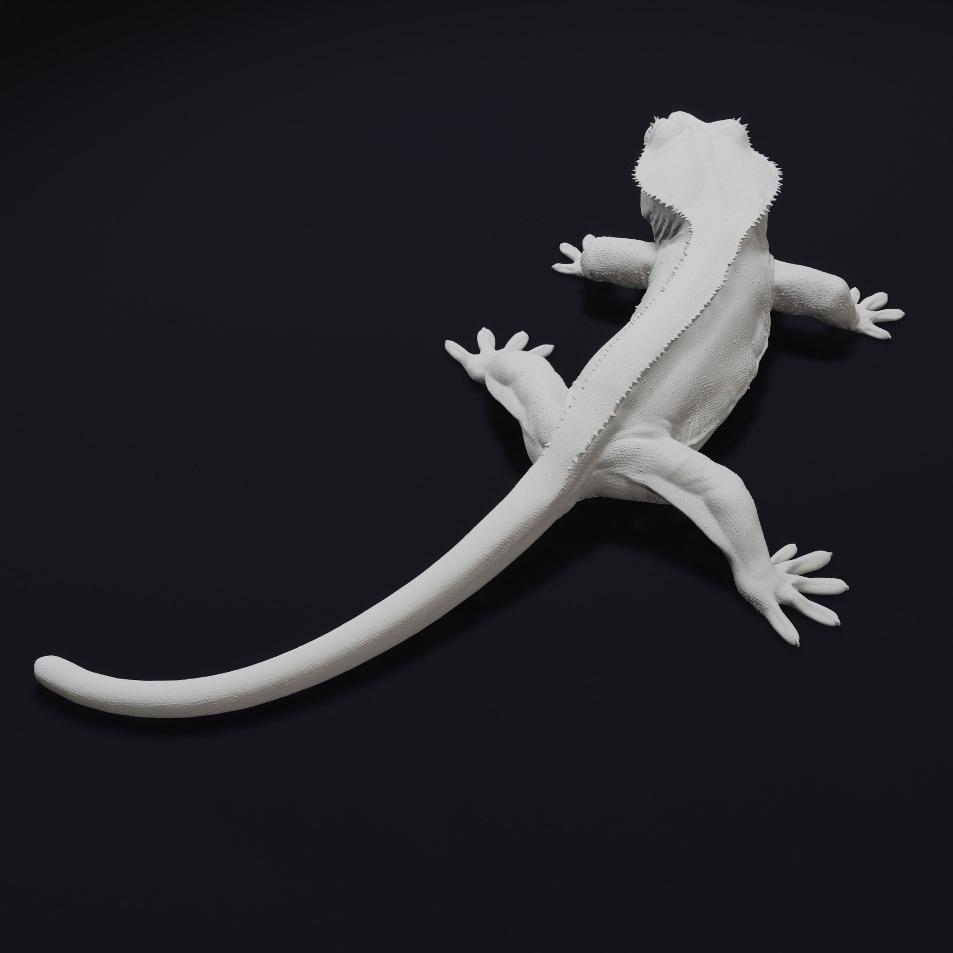 Crested Gecko Lizard Pet 3D Print Model 3D model 3D printable | CGTrader