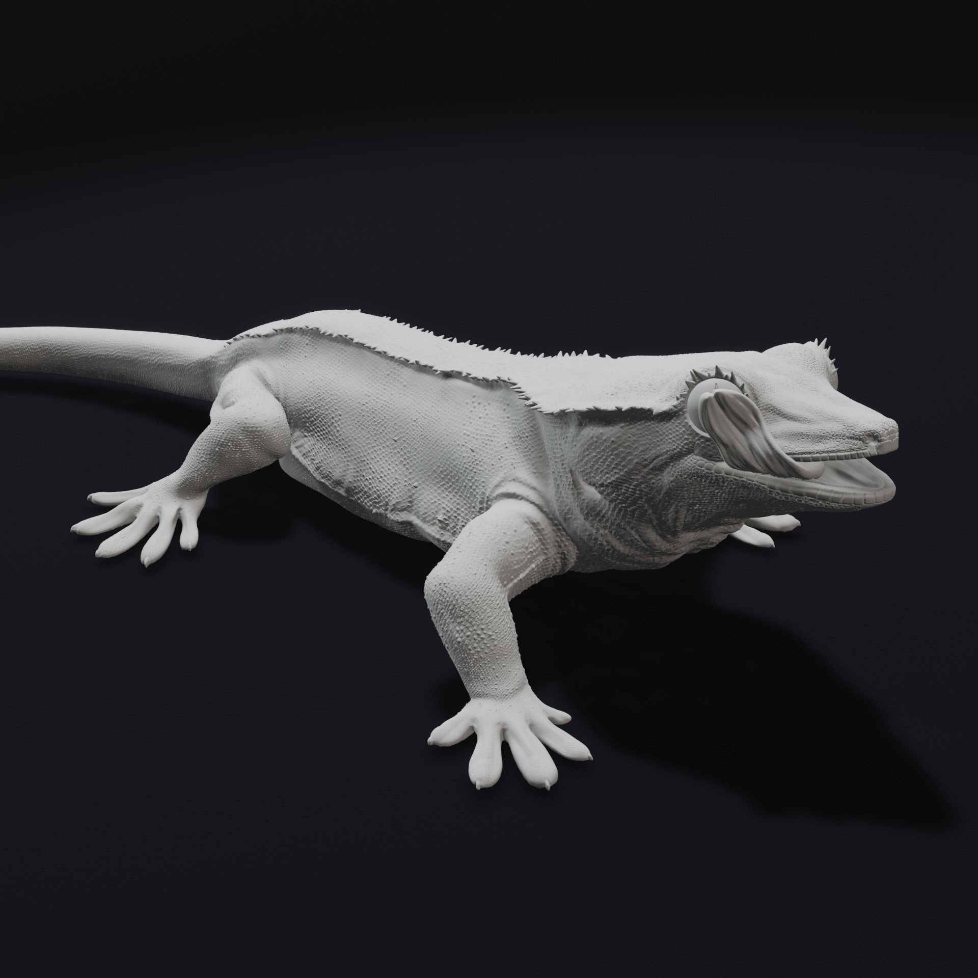 Crested Gecko Lizard Pet 3D Print Model 3D model 3D printable | CGTrader