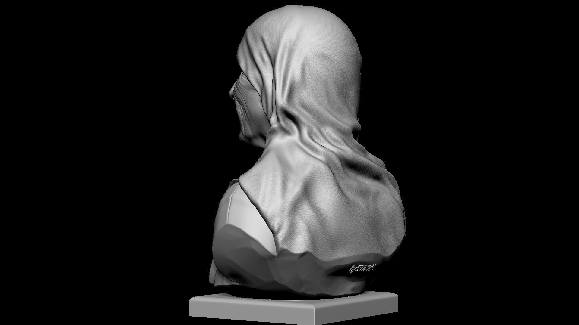 Mother Teresa 3D model 3D printable | CGTrader