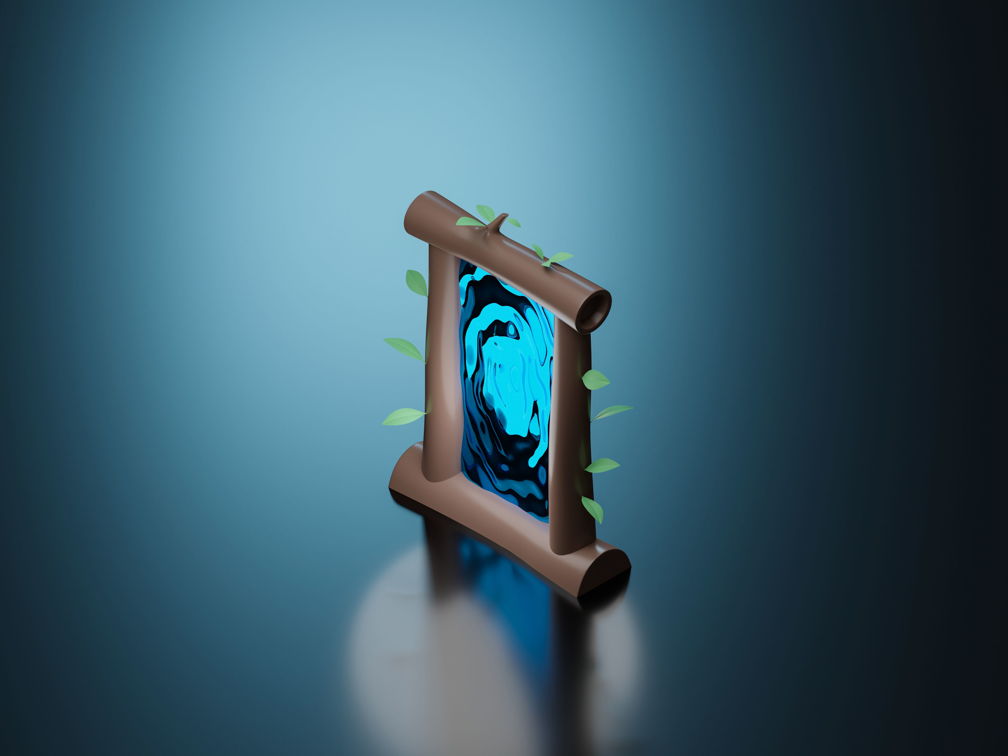 Dimension portal set 3D model | CGTrader