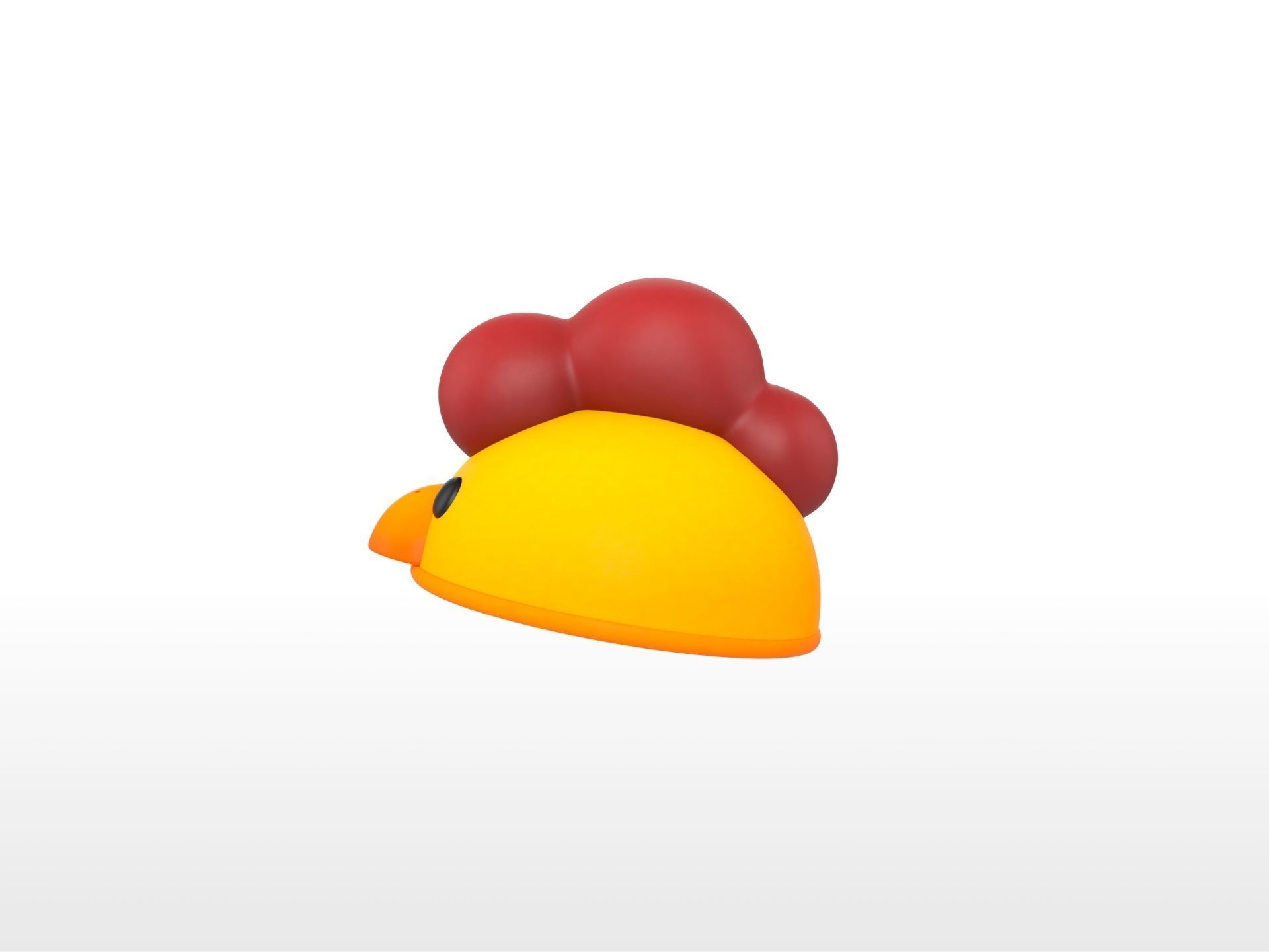 Hat023 Chicken Hat 3D model | CGTrader