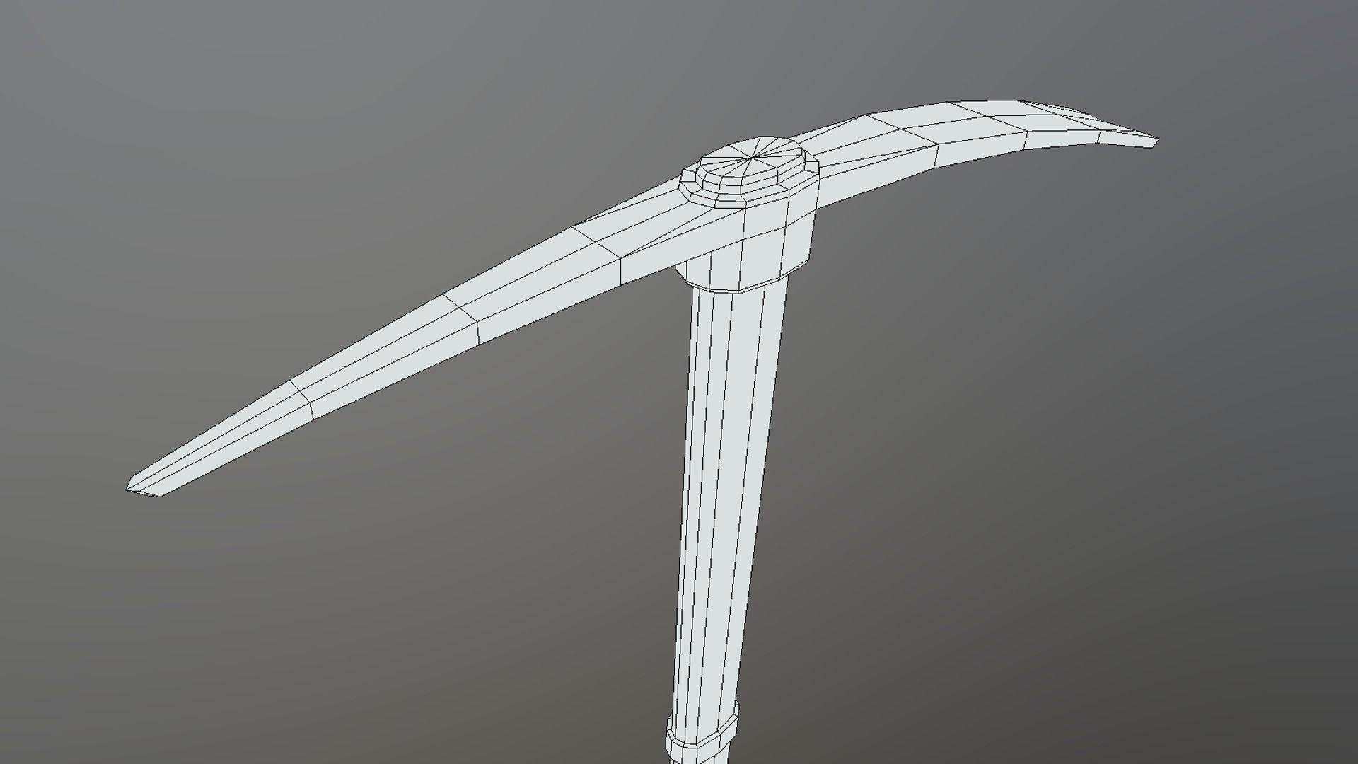 3D model Pickaxe - Copper VR / AR / low-poly | CGTrader