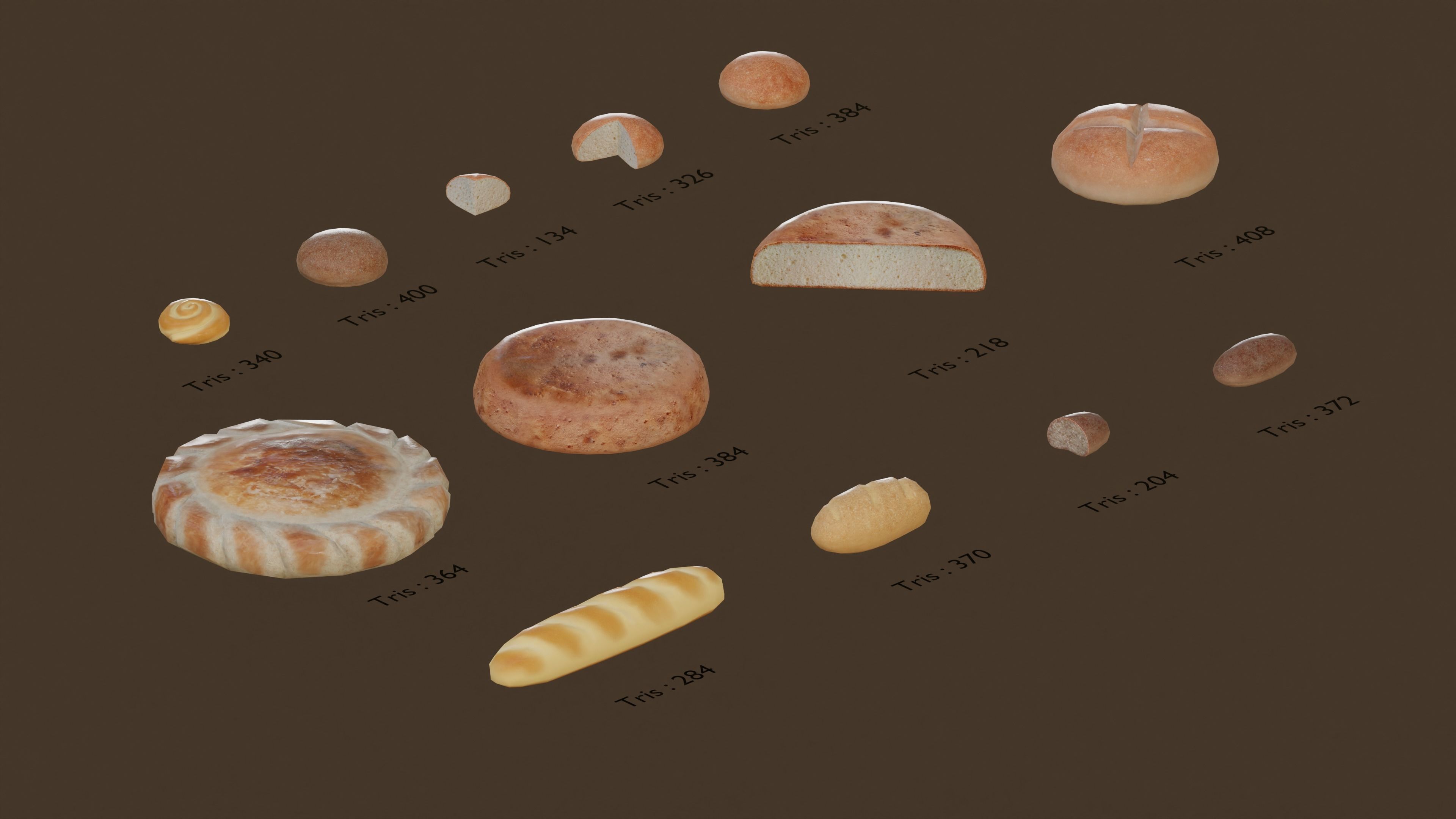 3D model Medieval Bakery Shop VR / AR / low-poly | CGTrader