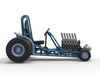 Mini Rod pulling tractor 9 Scale 1 to 25 3D model 3D printable | CGTrader