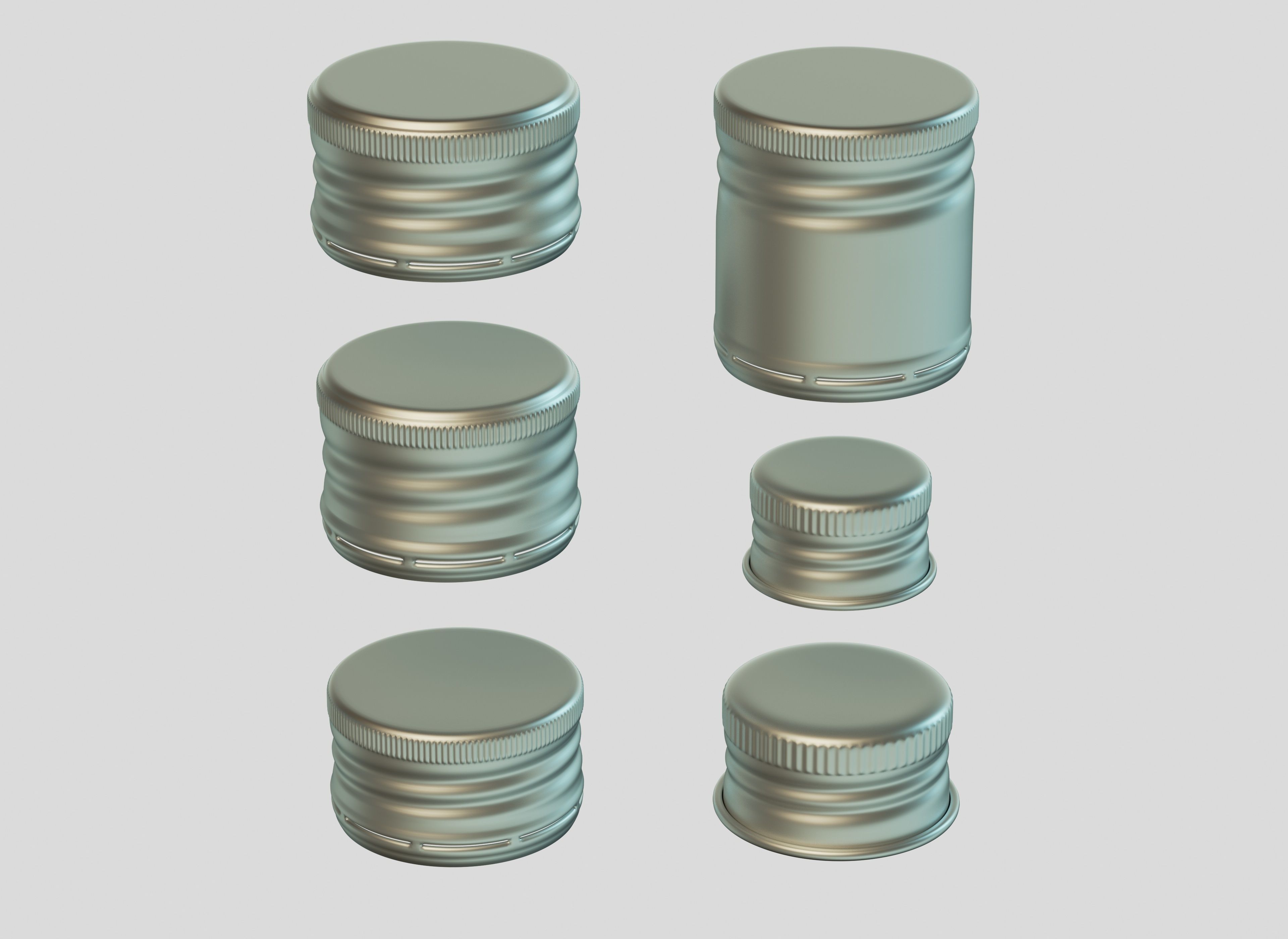 Bottle Caps 3D model | CGTrader